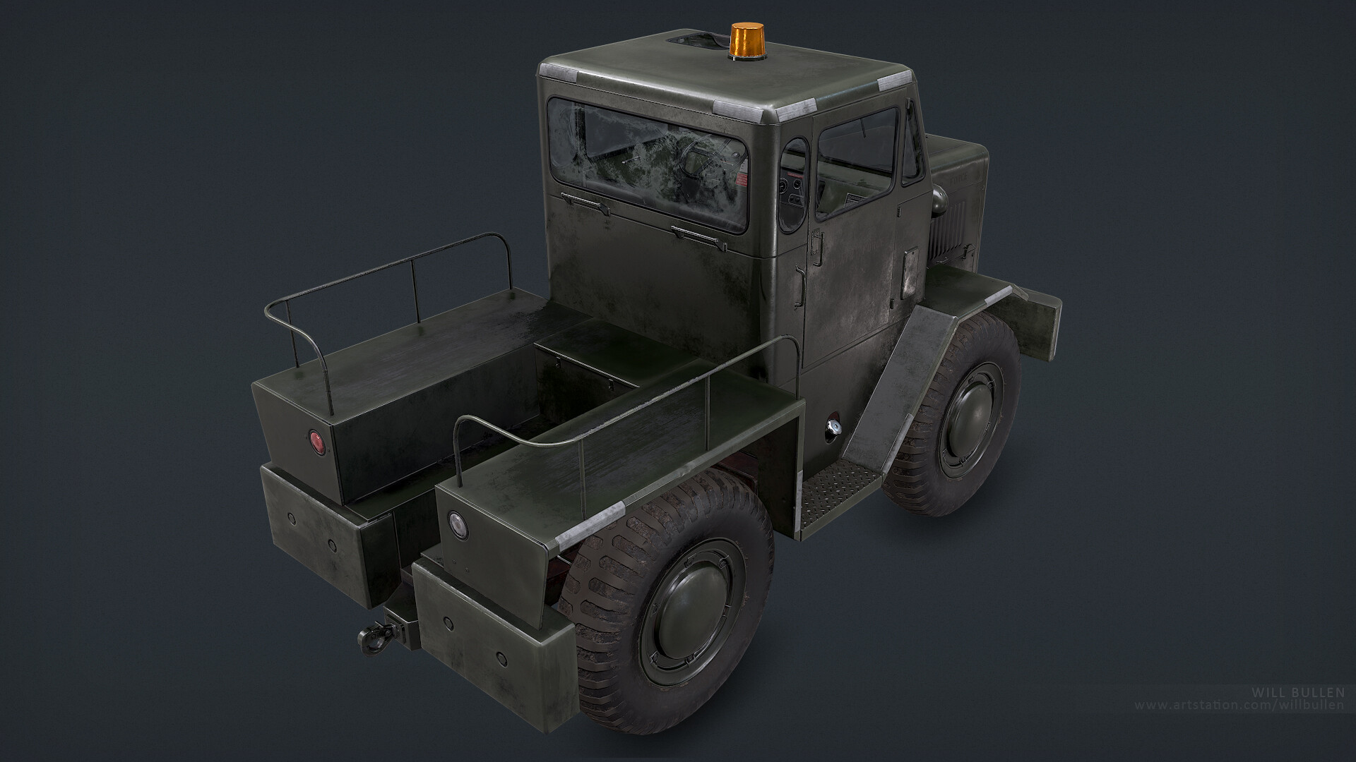 Will Bullen - Coleman MB-4 Aircraft Tug