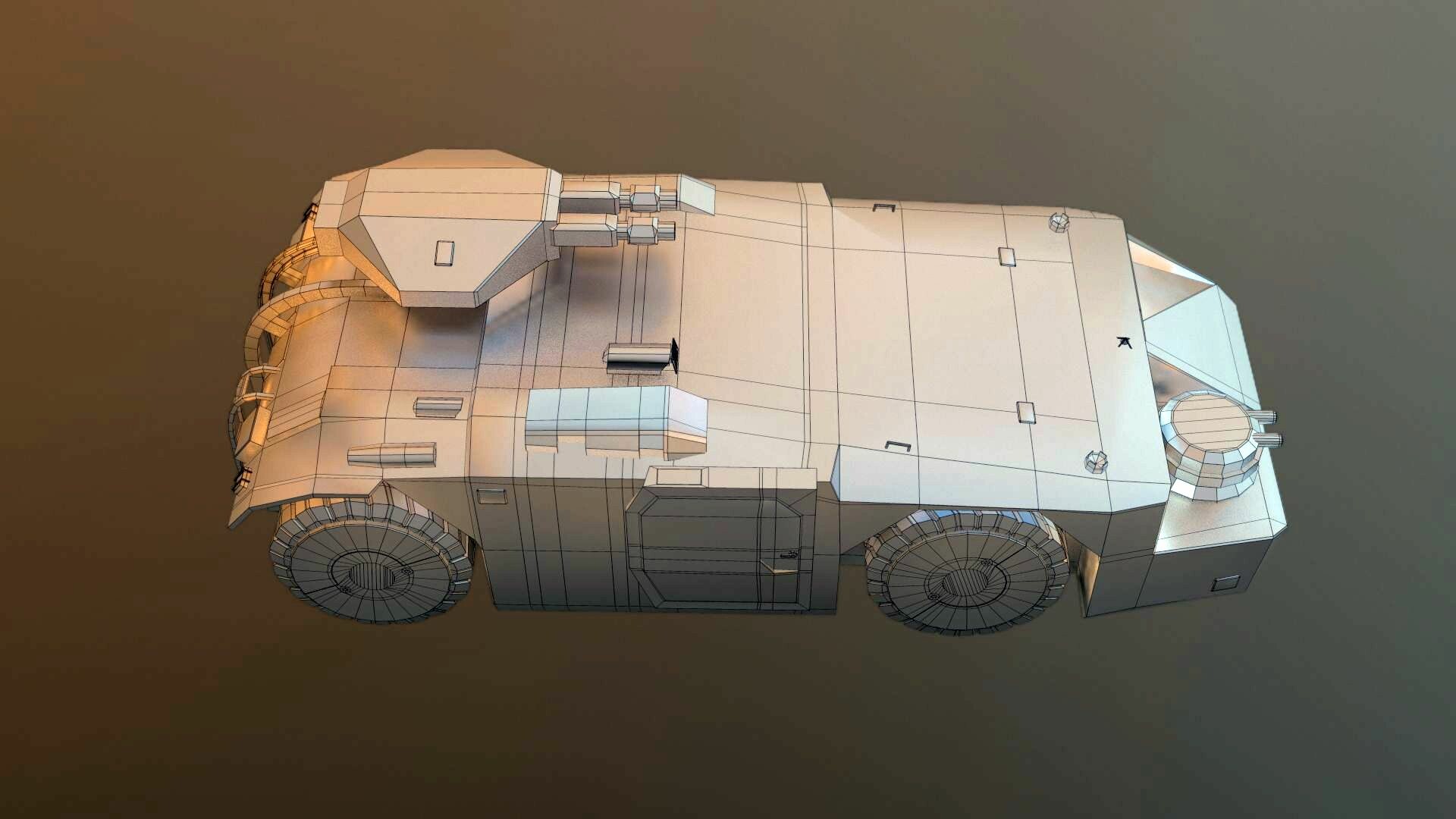 Daniel Nuñez - Alien's M577 Armored Personnel Carrier