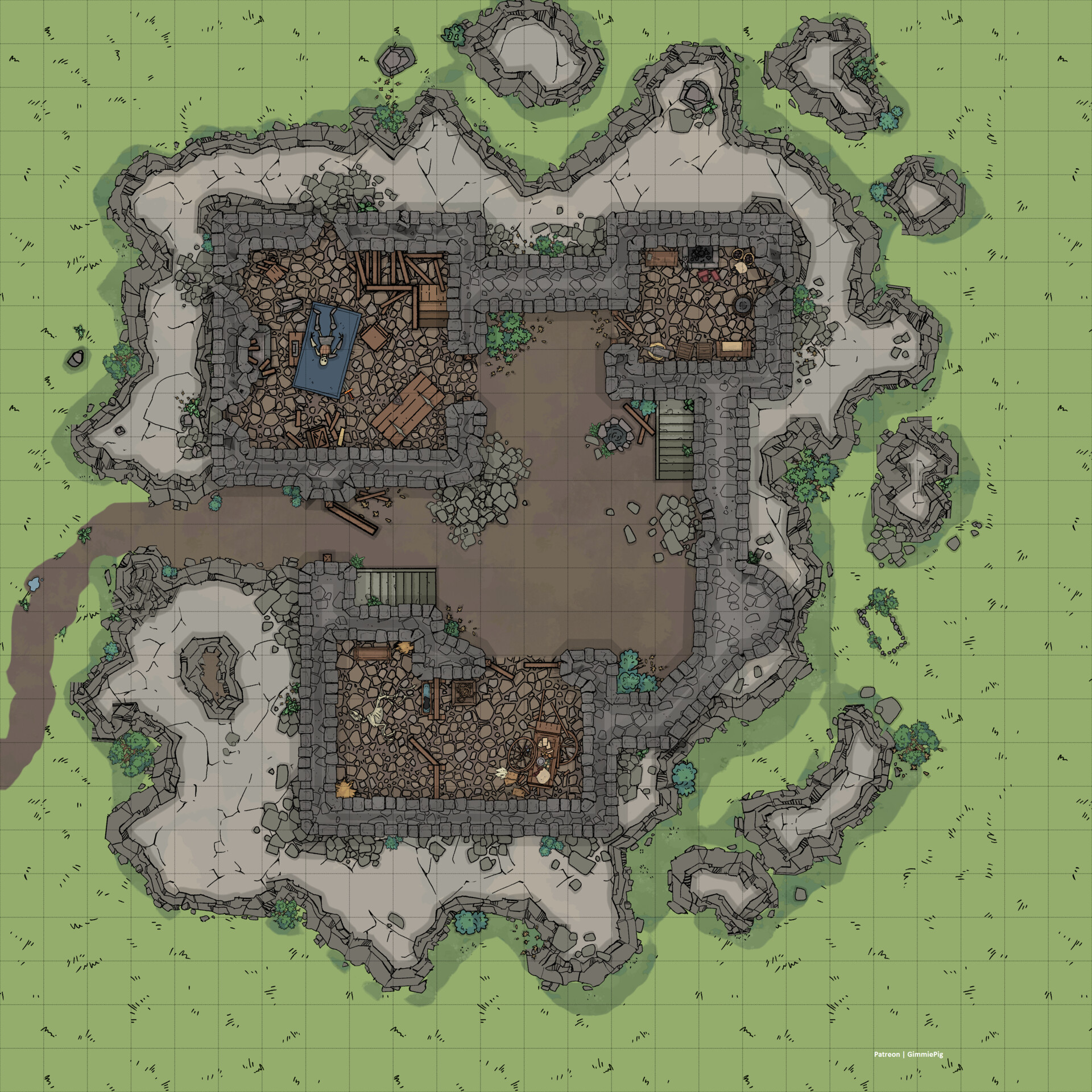 ArtStation - The Ruins of Sylfaen Keep