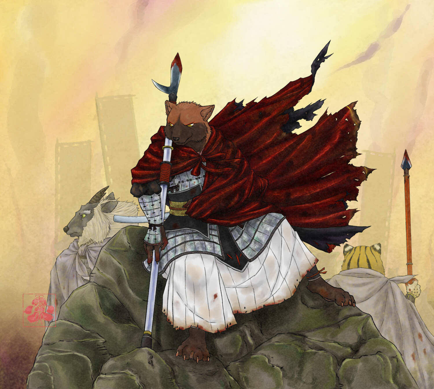 ArtStation - Female Bush dog general