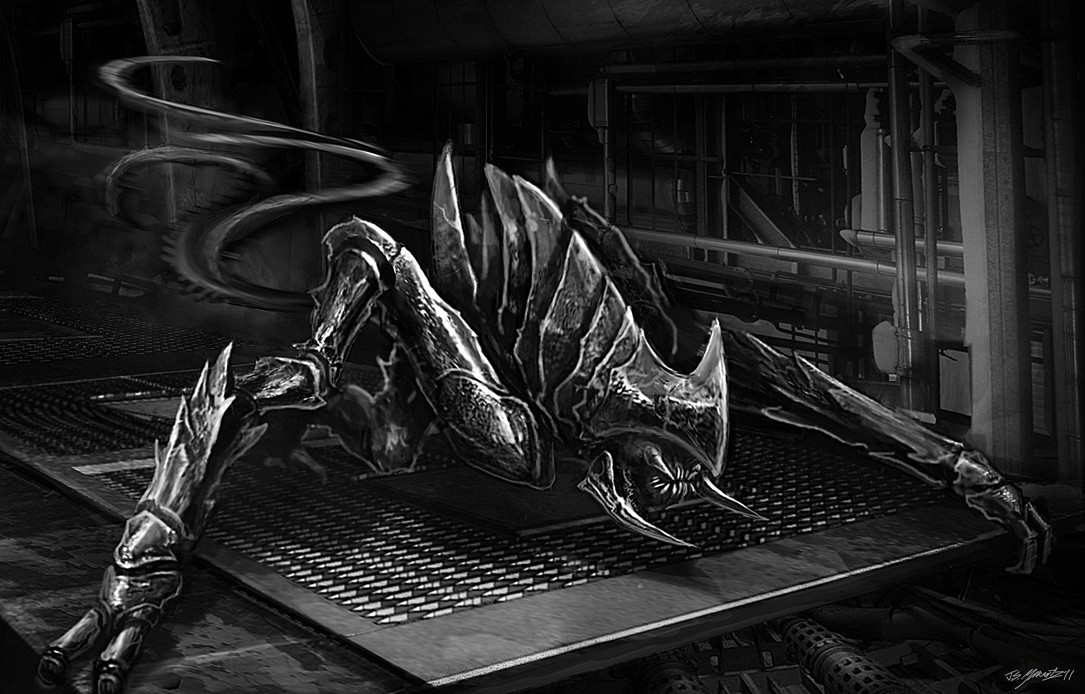 Jerad S. Marantz - Titanfall Concept Art / Creature Design