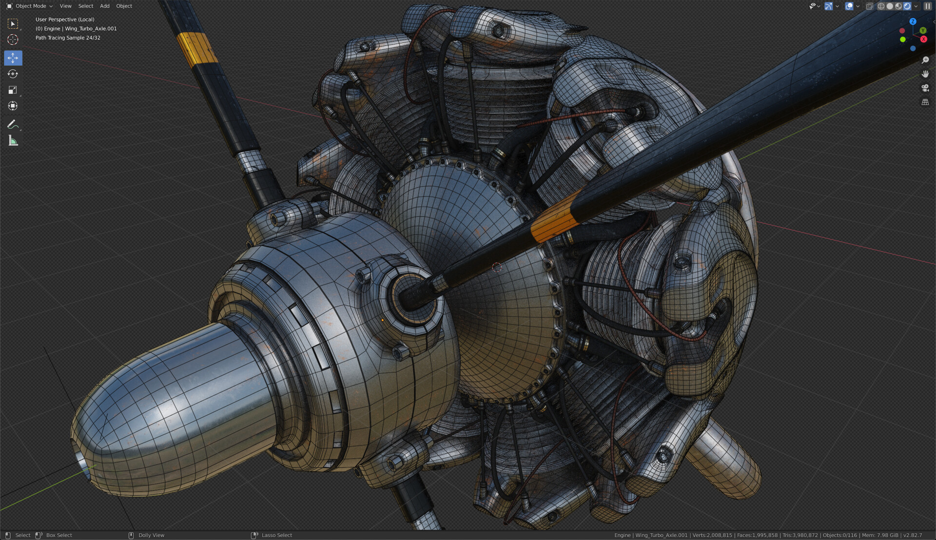 Carlos Quevedo - RADIAL ENGINE CONCEPT DESIGN