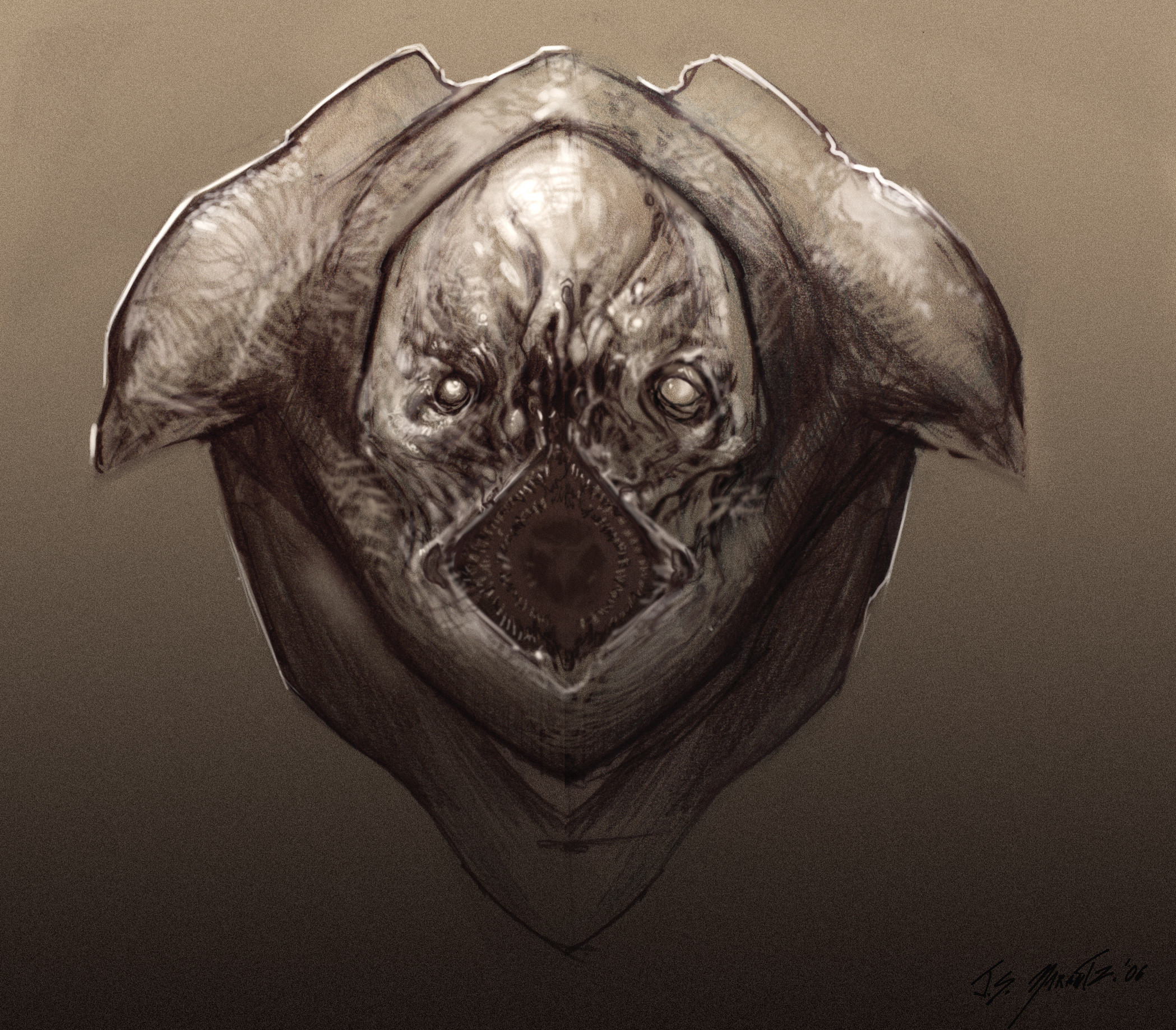 Jerad Marantz - The Burrowers: Creature Designs