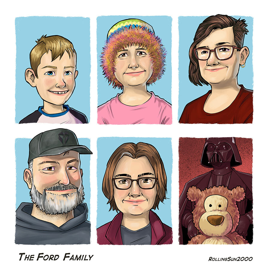 ArtStation - The Ford Family