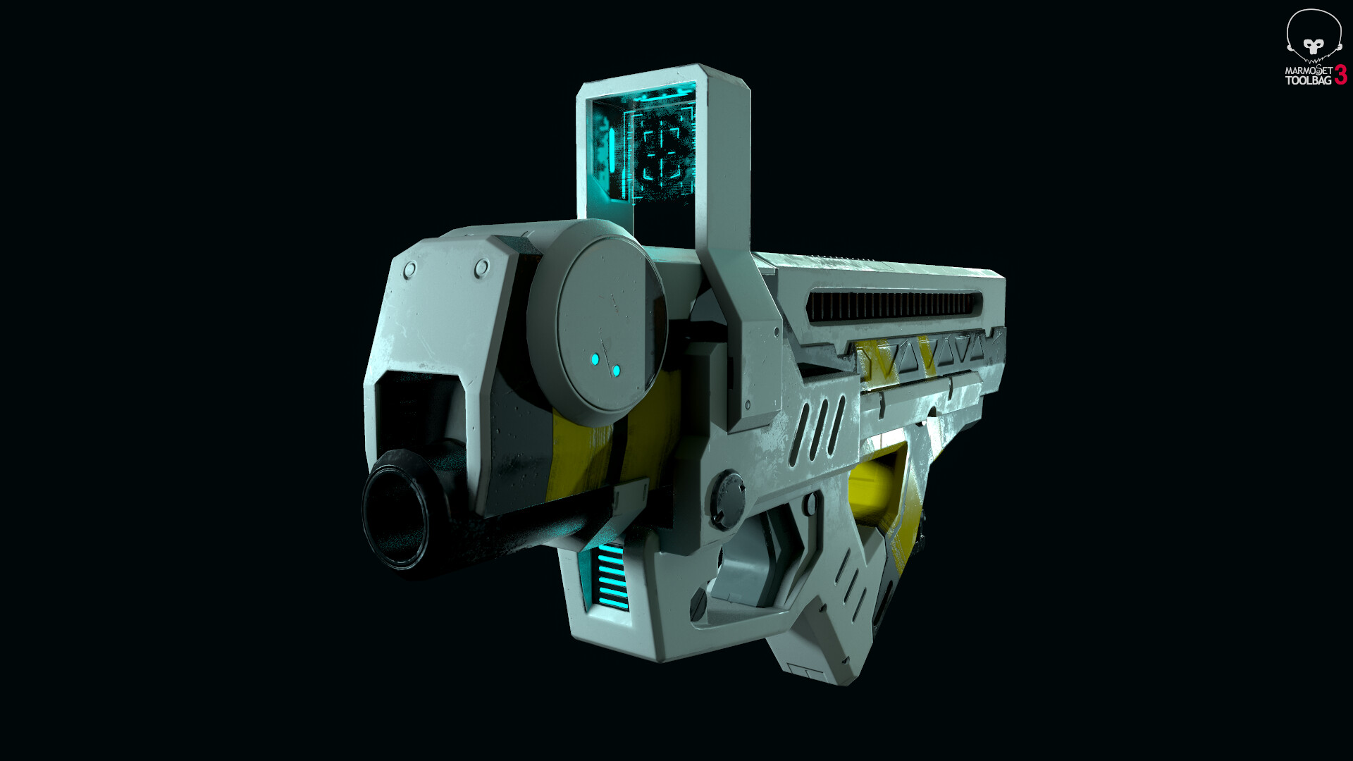 ArtStation - Sci fi SMG