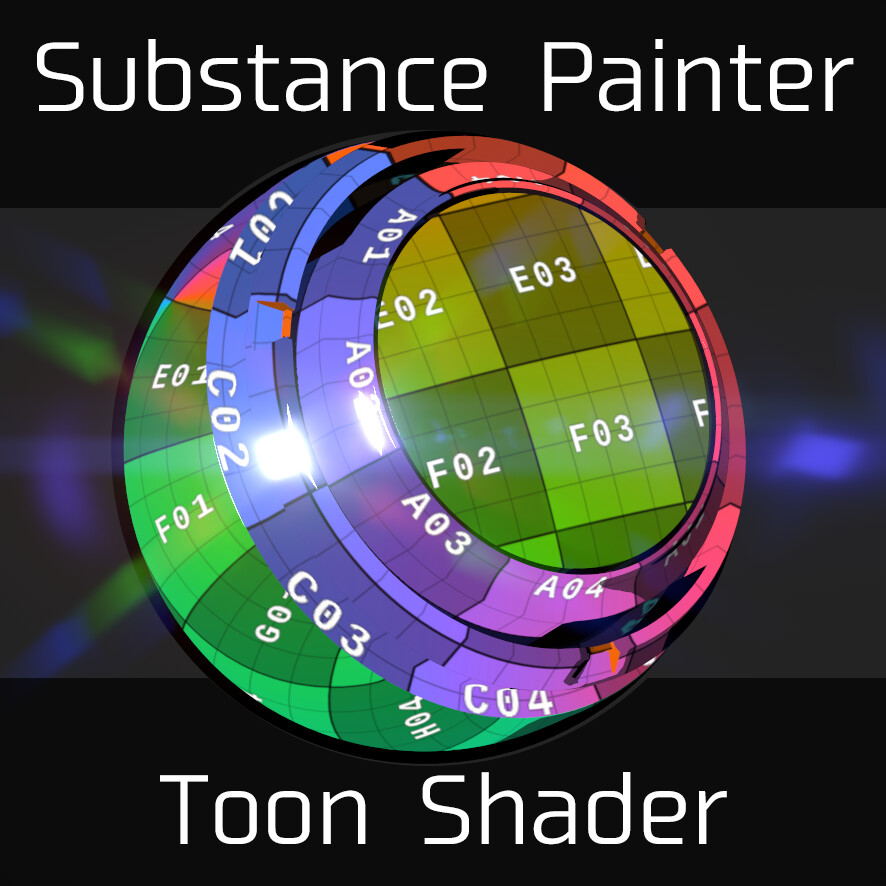 SA - "Toon Shader" Substance Painter Shader API