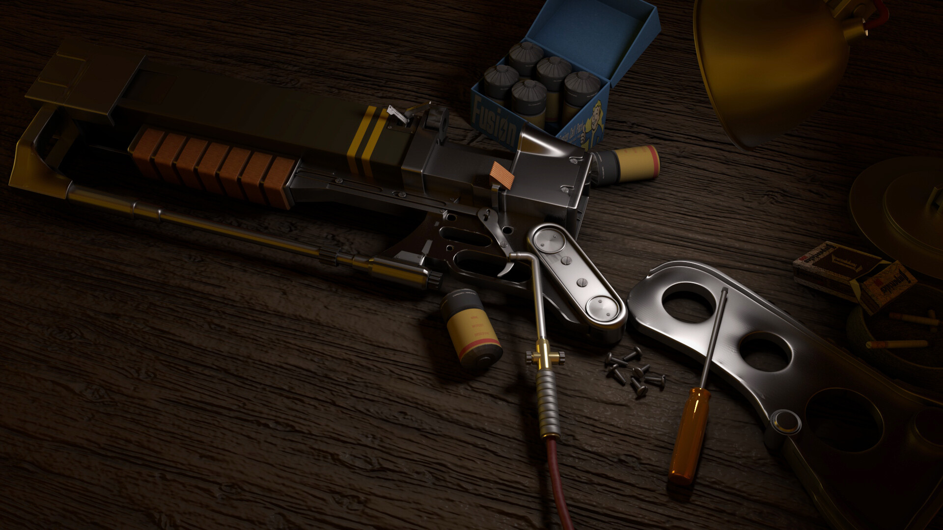 ArtStation - Fallout Laser Rifle