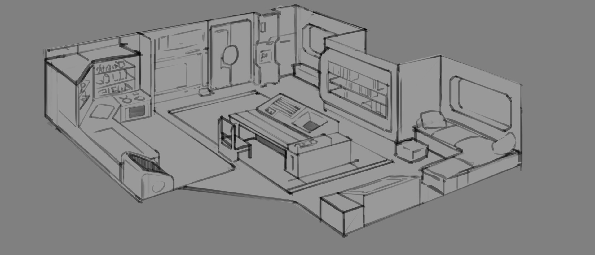 ArtStation - Recreation room