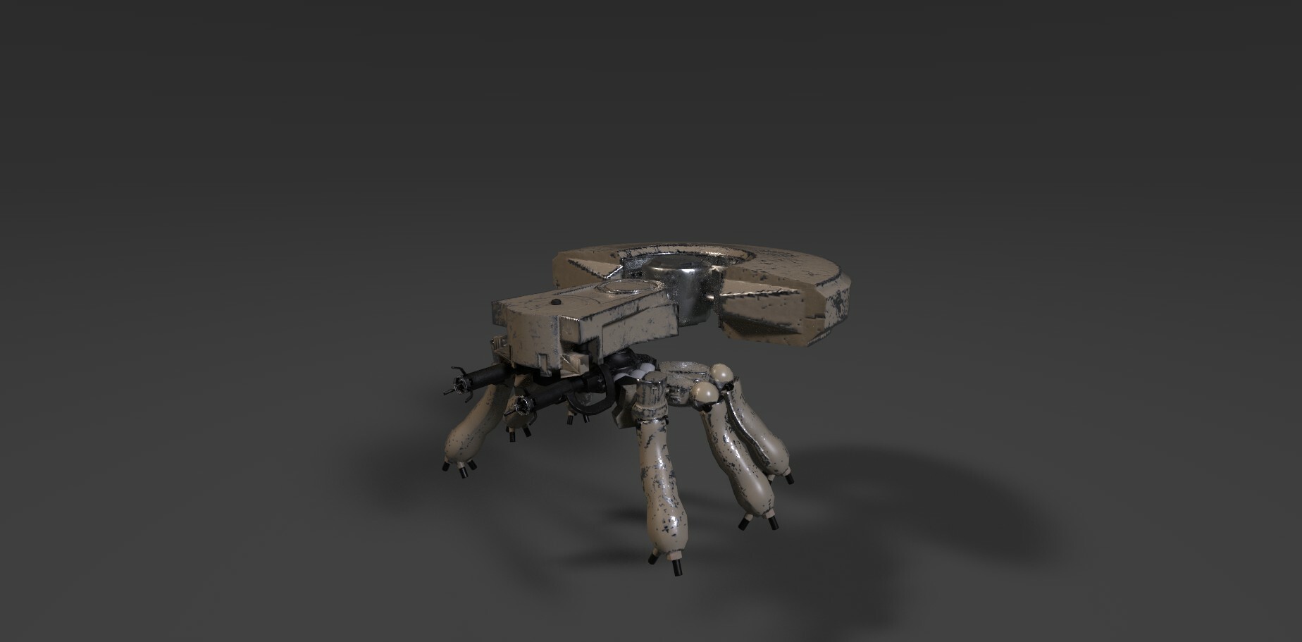 ArtStation - Spider Tank Ghost In The Shell