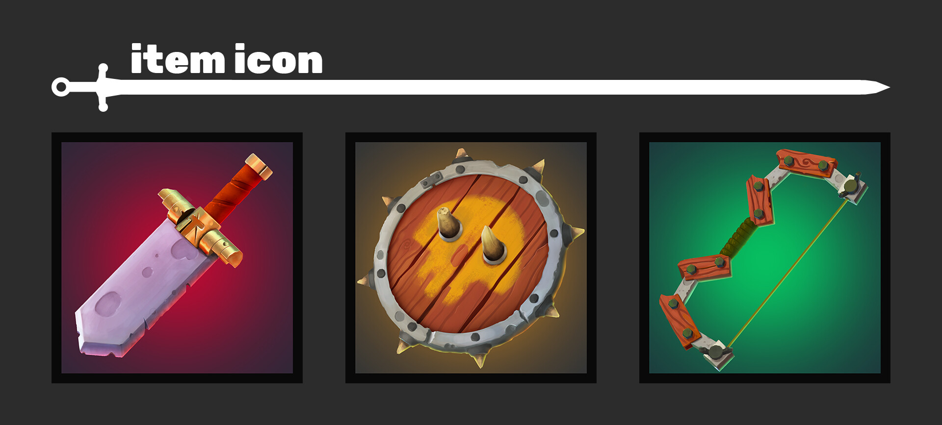 ArtStation - Item icon