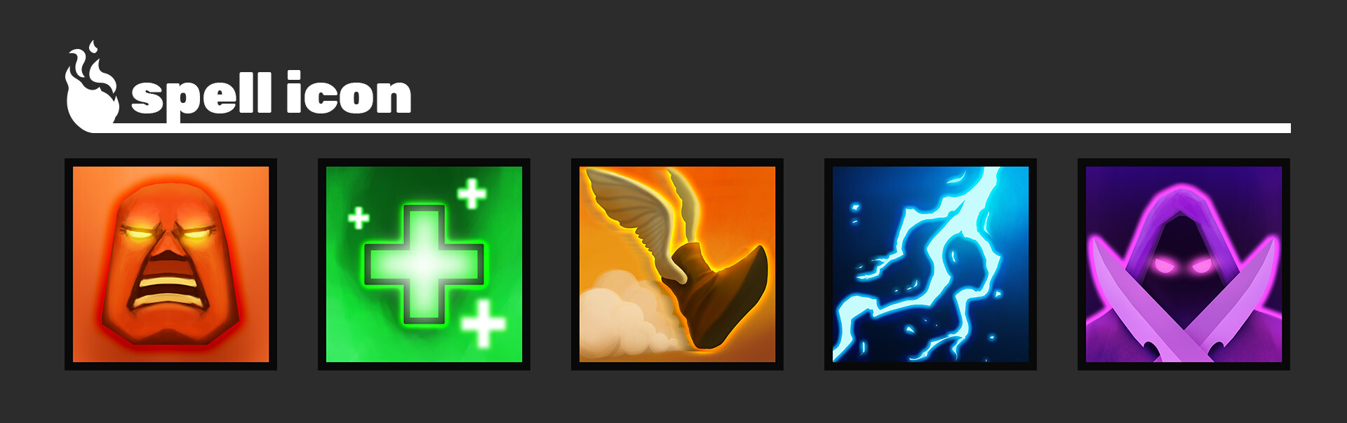 ArtStation - Spell icon