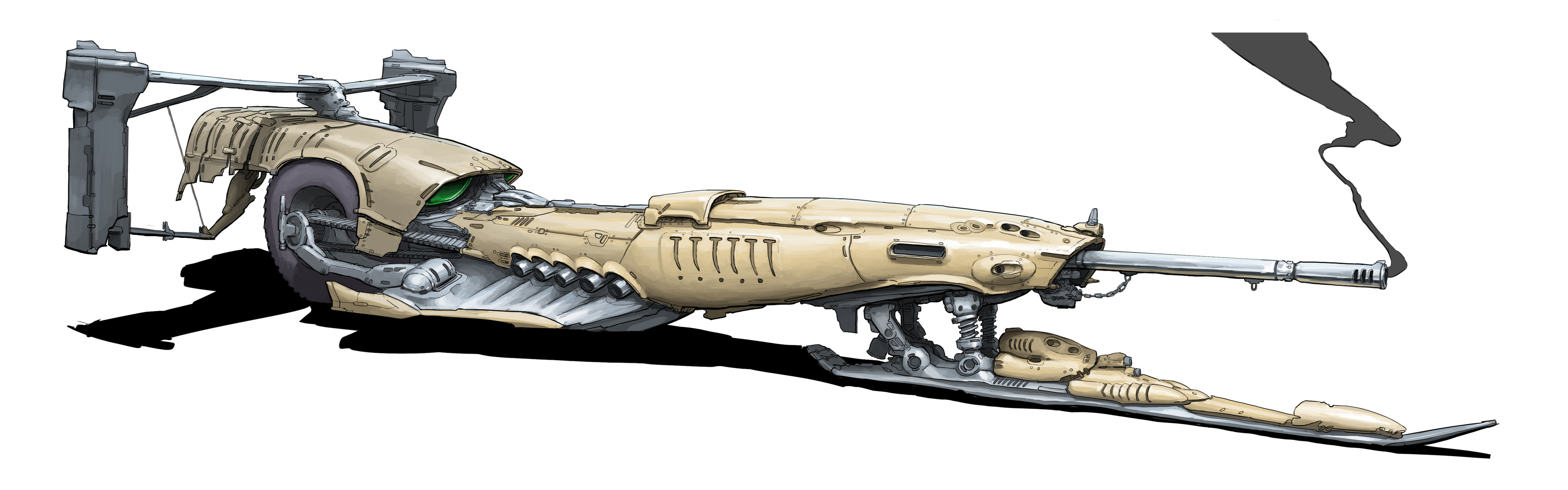 Salt Flats Interceptors by Till Freitag : r/ImaginaryTechnology