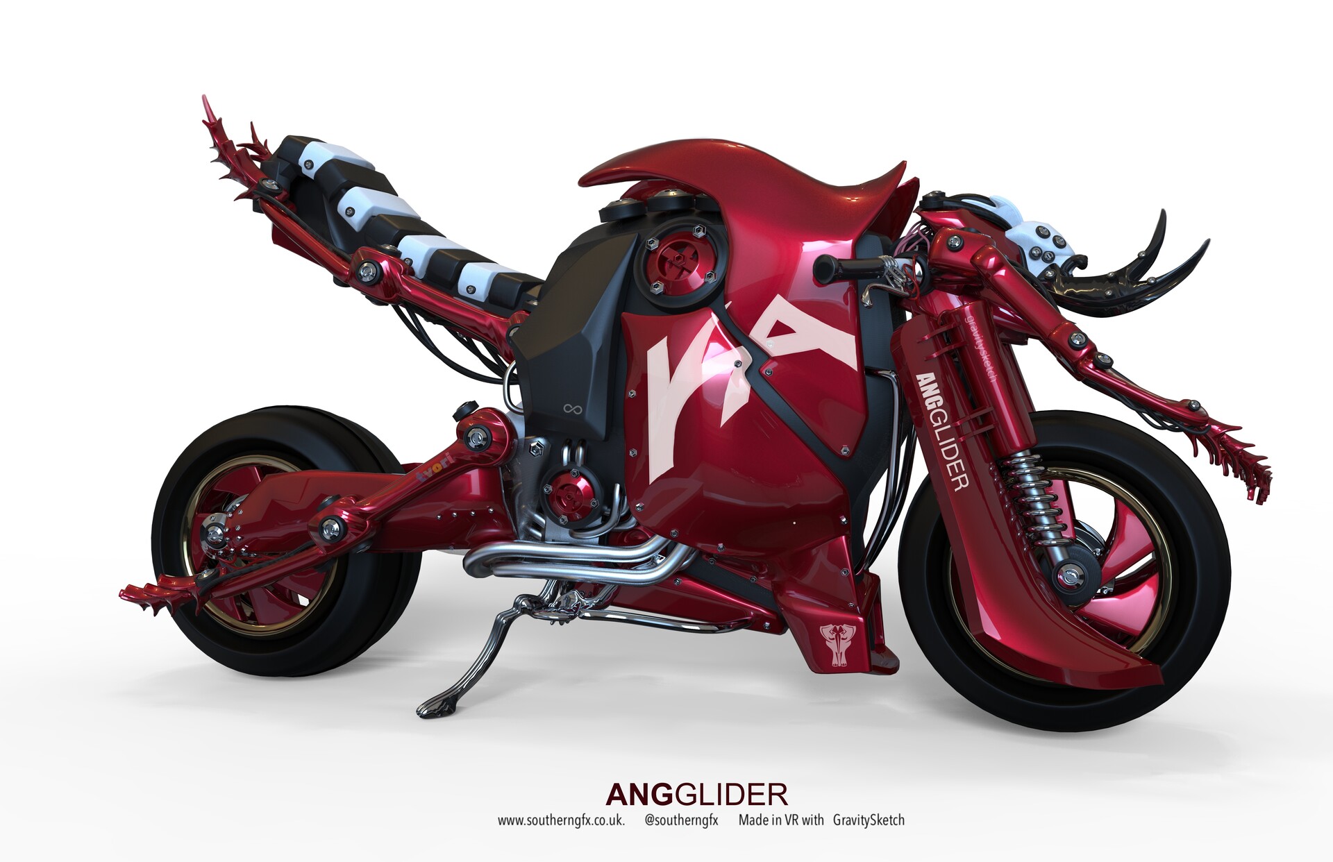 ArtStation - VR Bike Concepts 'ANG GLIDER'