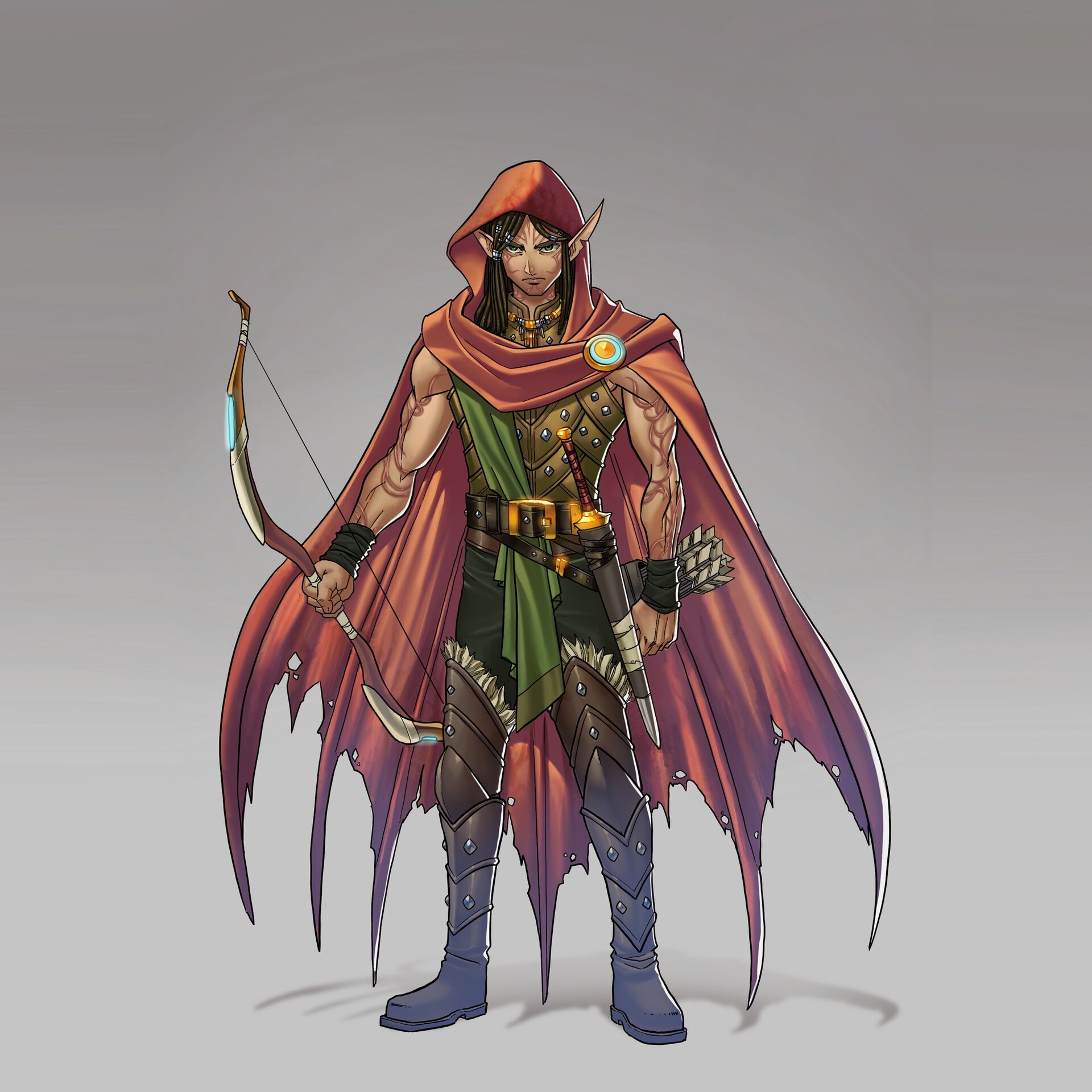 ArtStation - Archer Elf Aetherpunk