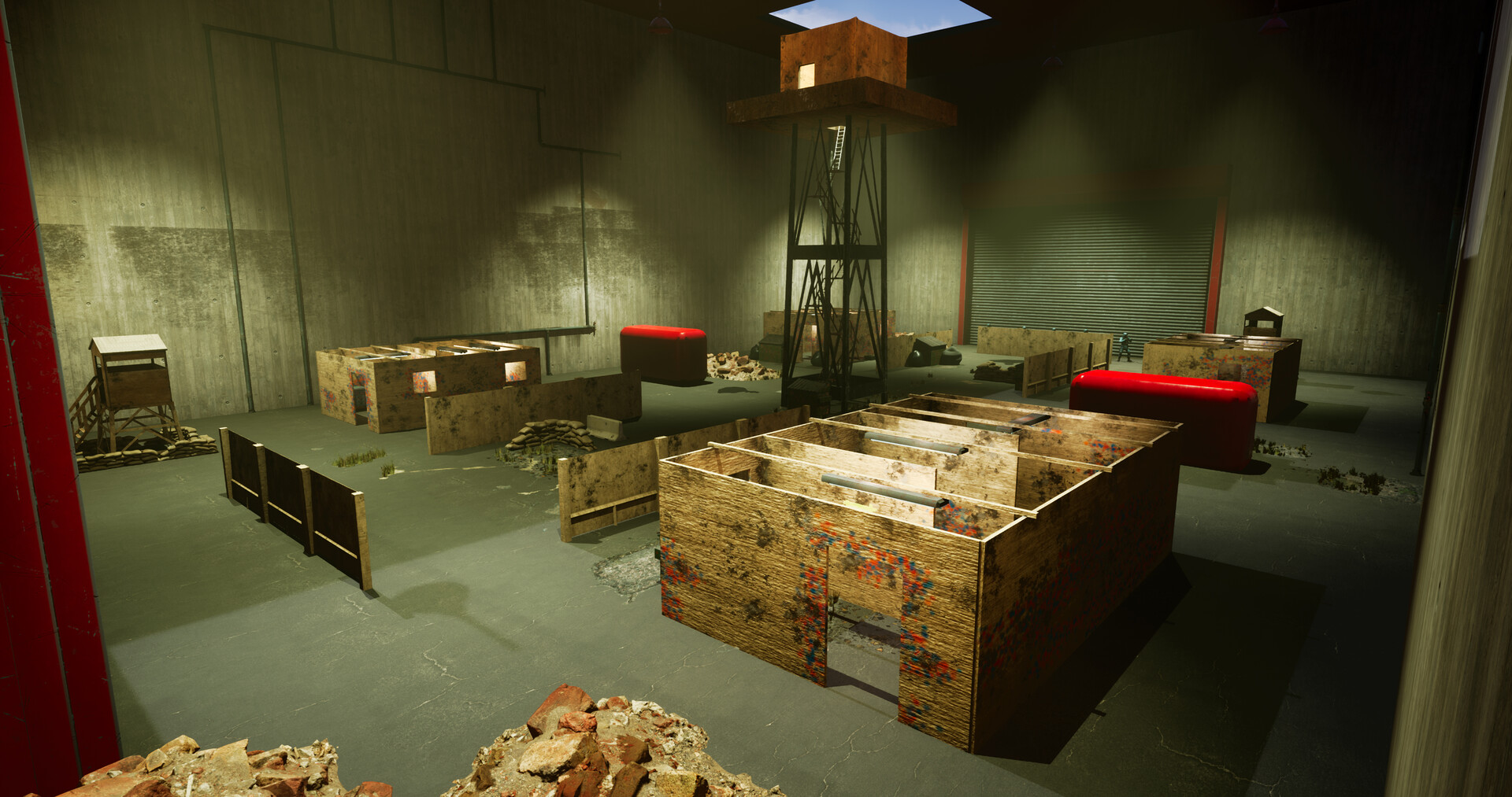 ArtStation - Paintball Arena