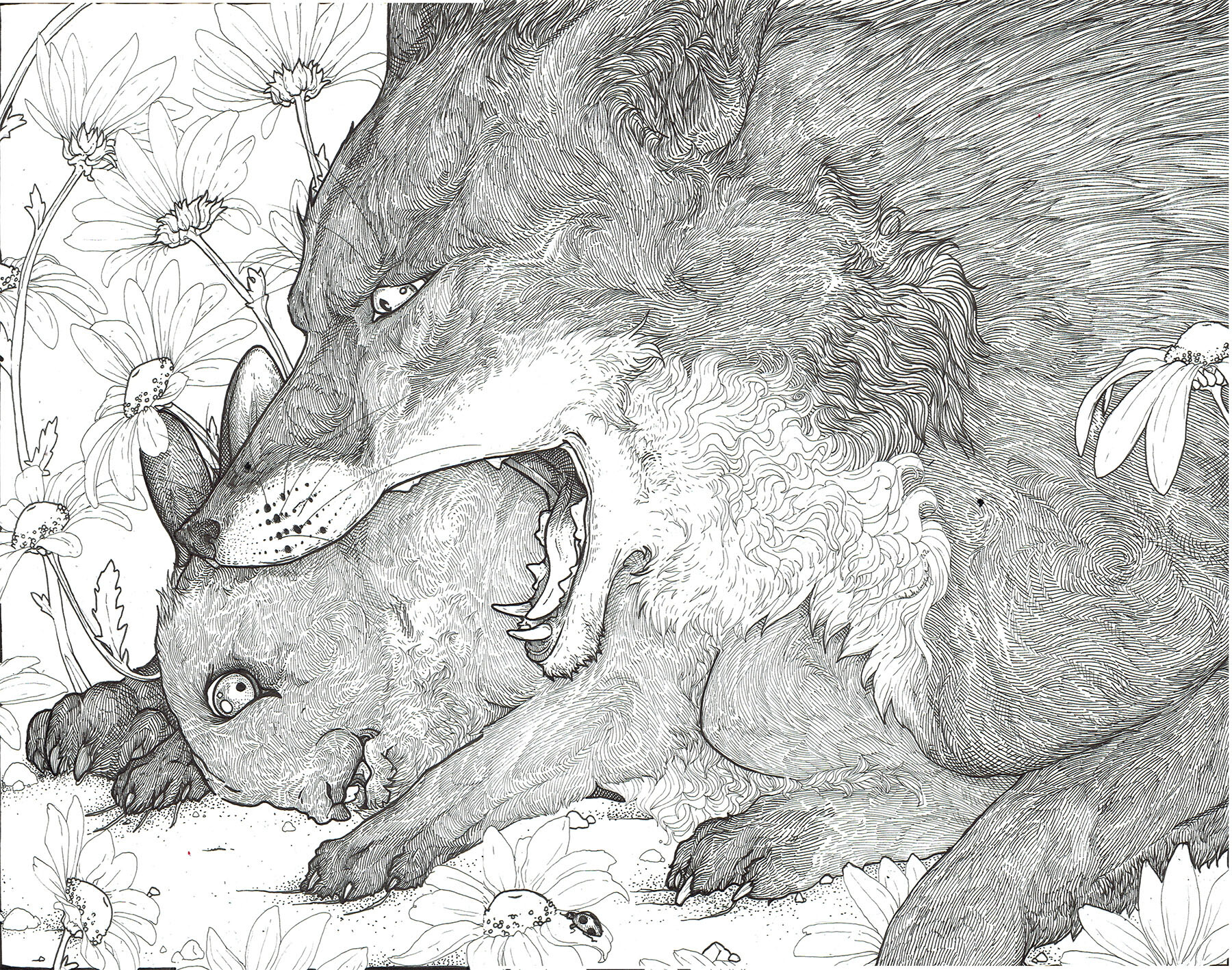 ArtStation - Animal Interaction Practice #395399469