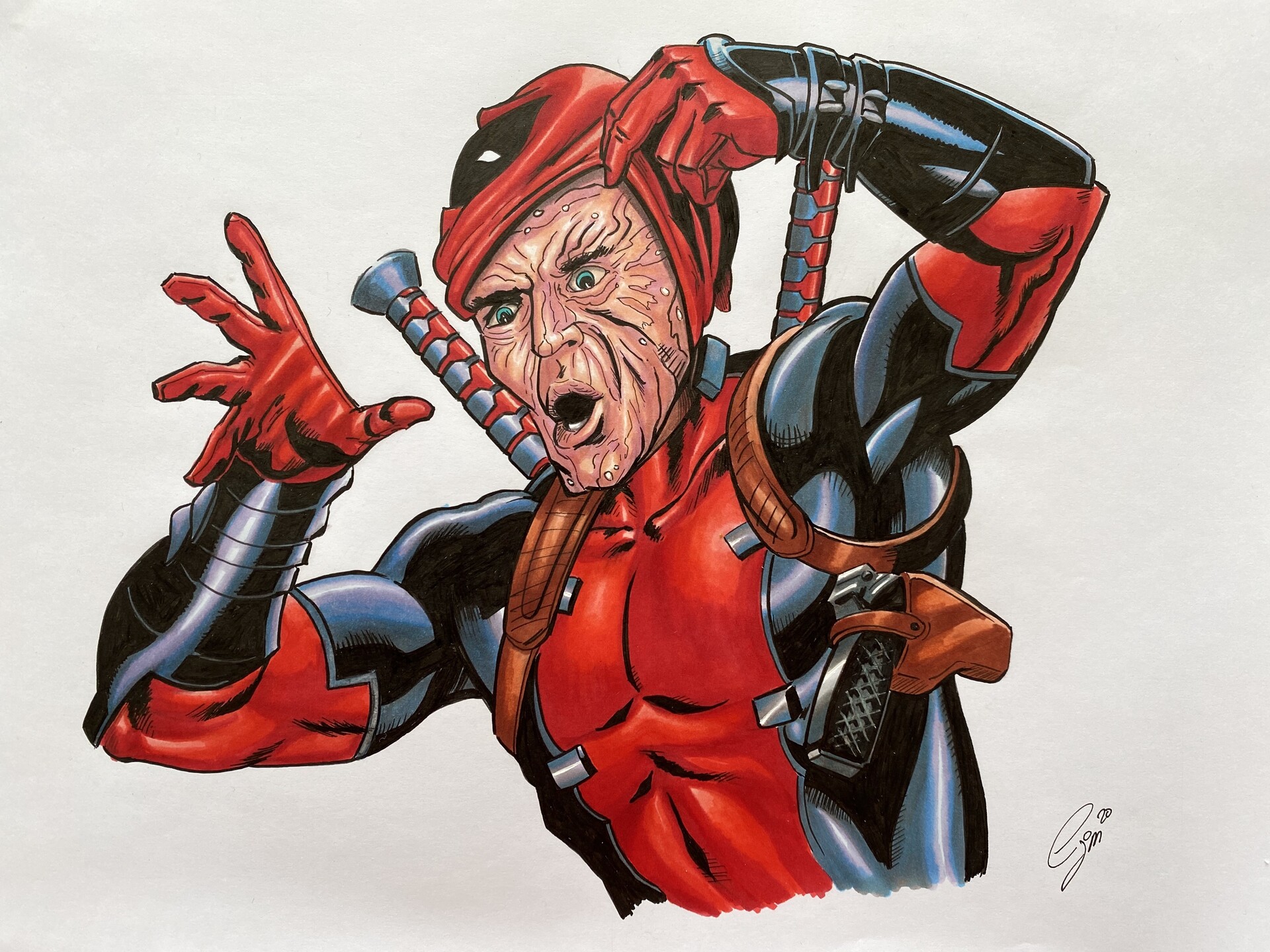 ArtStation - Deadpool - Boo!!