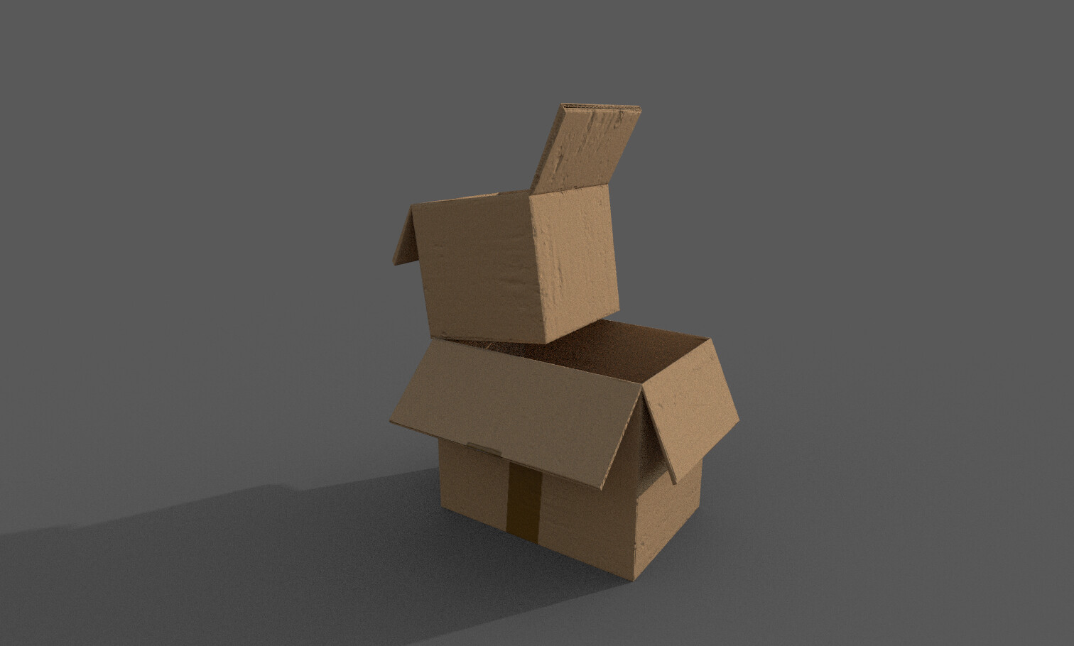 ArtStation - Cardboard boxes