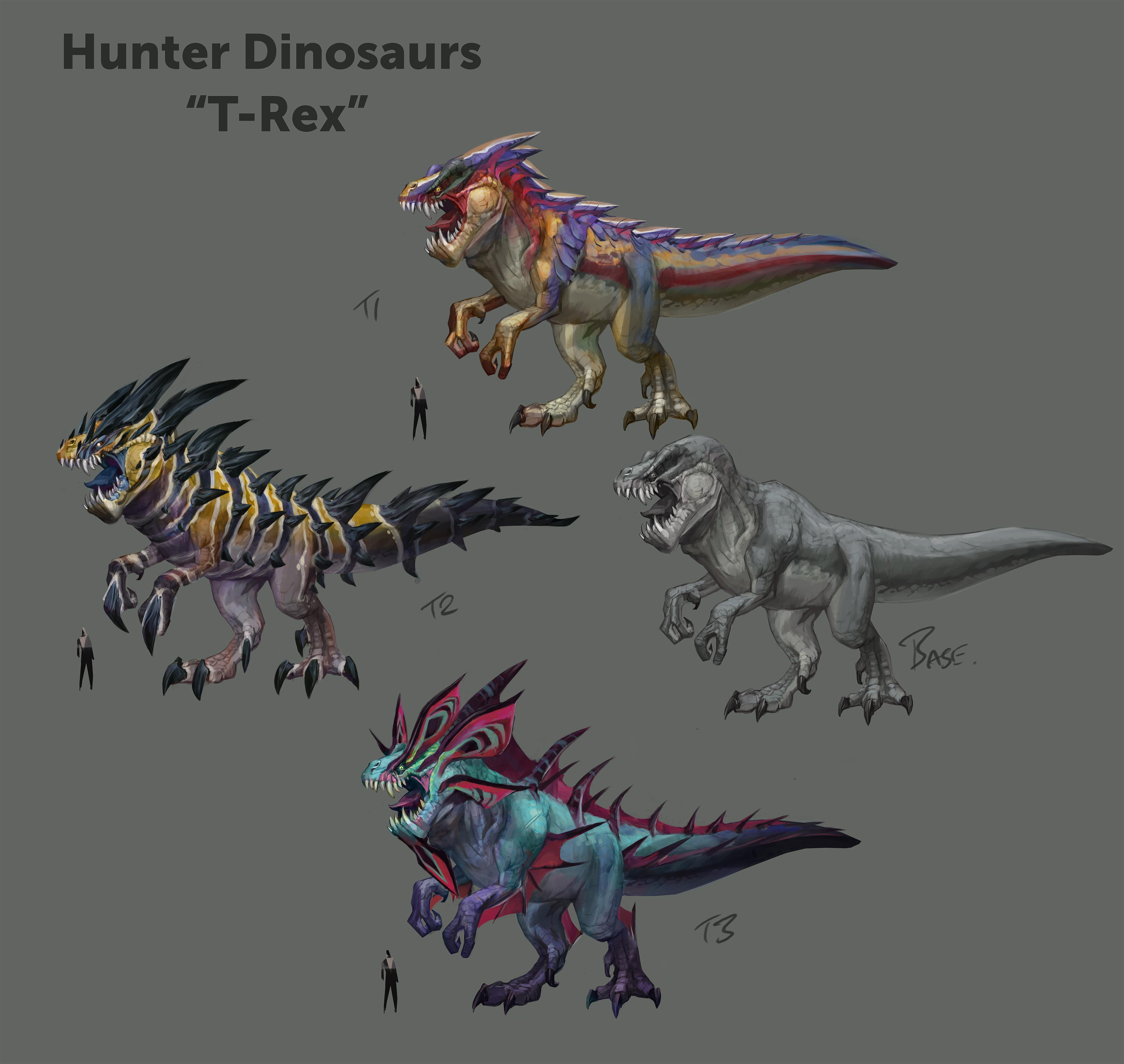 Jagex Games Studio - Concept art - The Land Out of Time