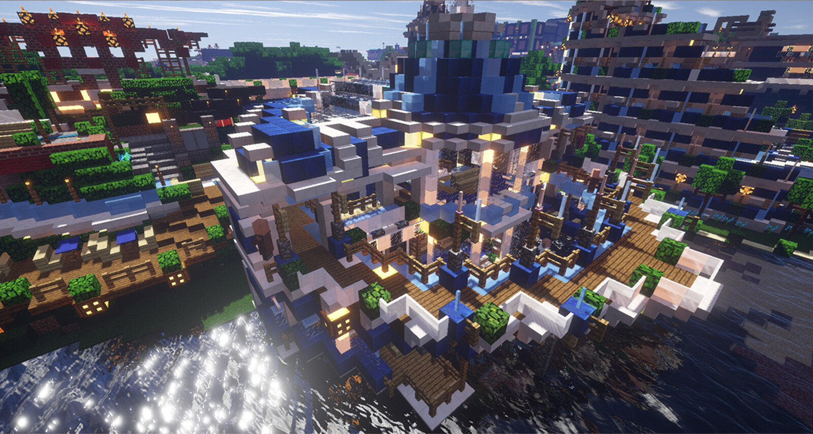 Kevin Dai - Sea Aquarium design | Minecraft works