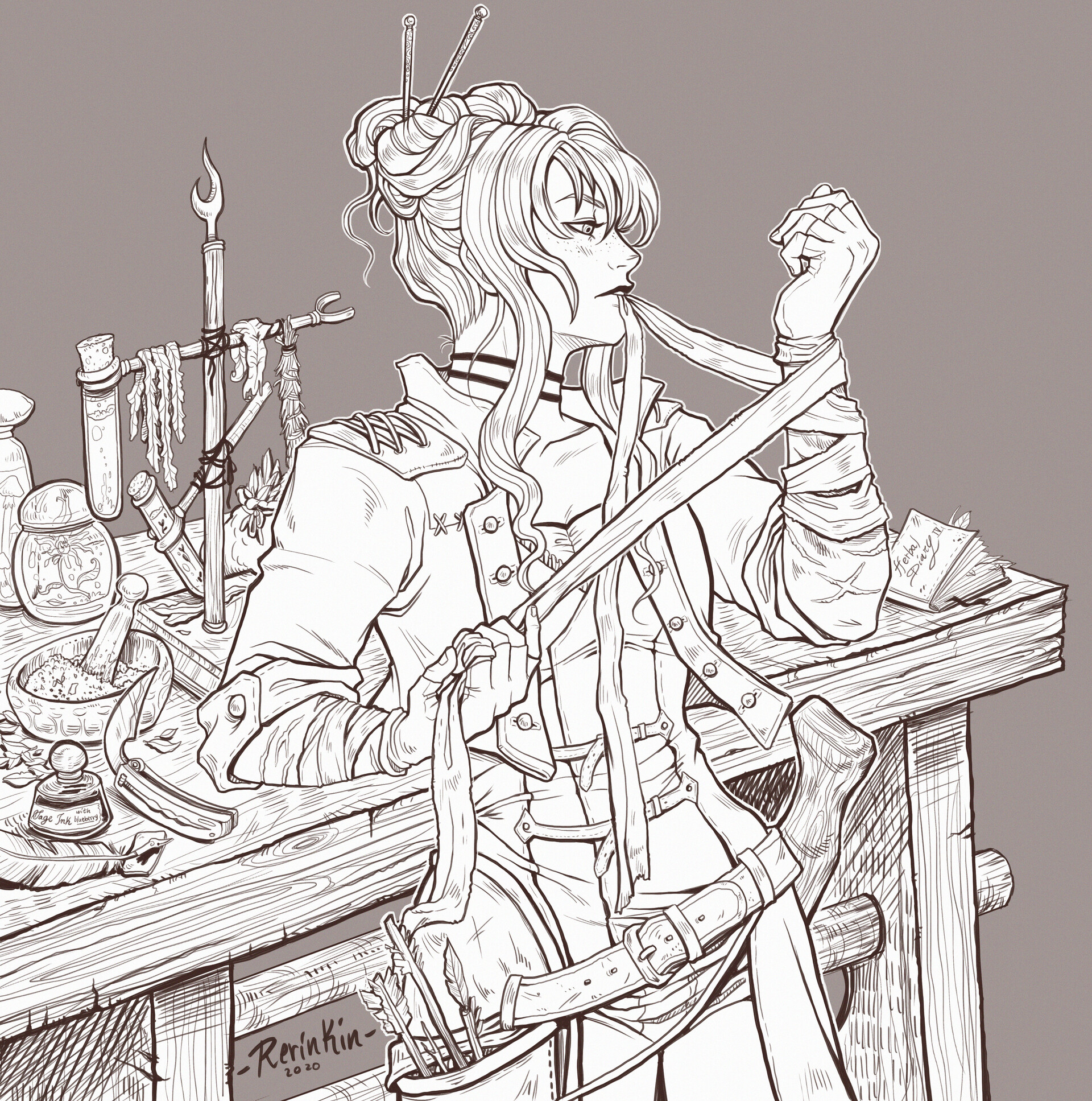 ArtStation - Seraphine -Commission-