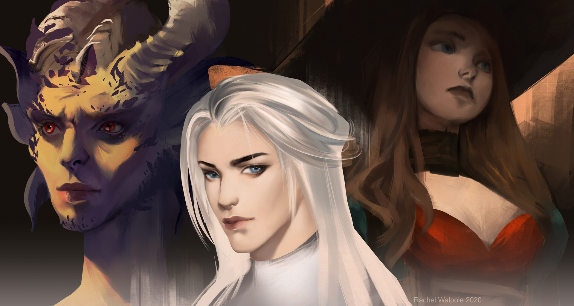 ArtStation - Fantasy Heads 3