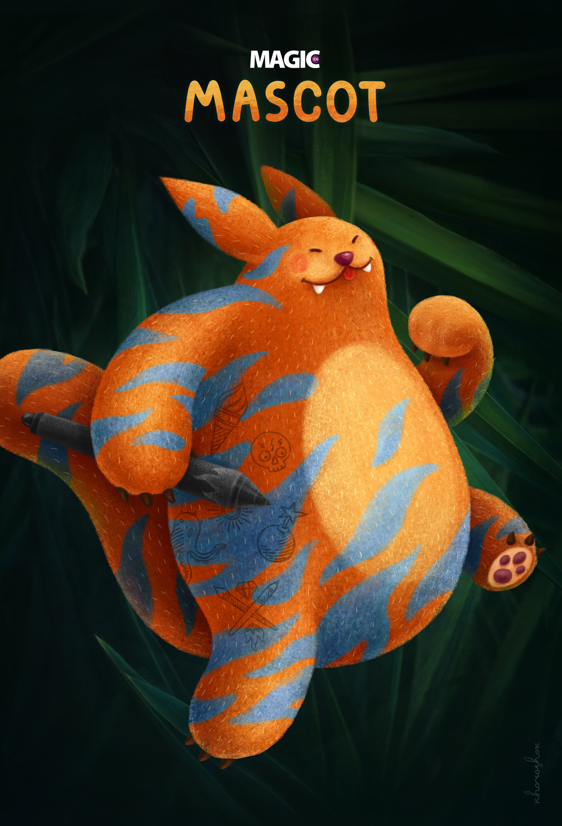 ArtStation - Magic Mascot
