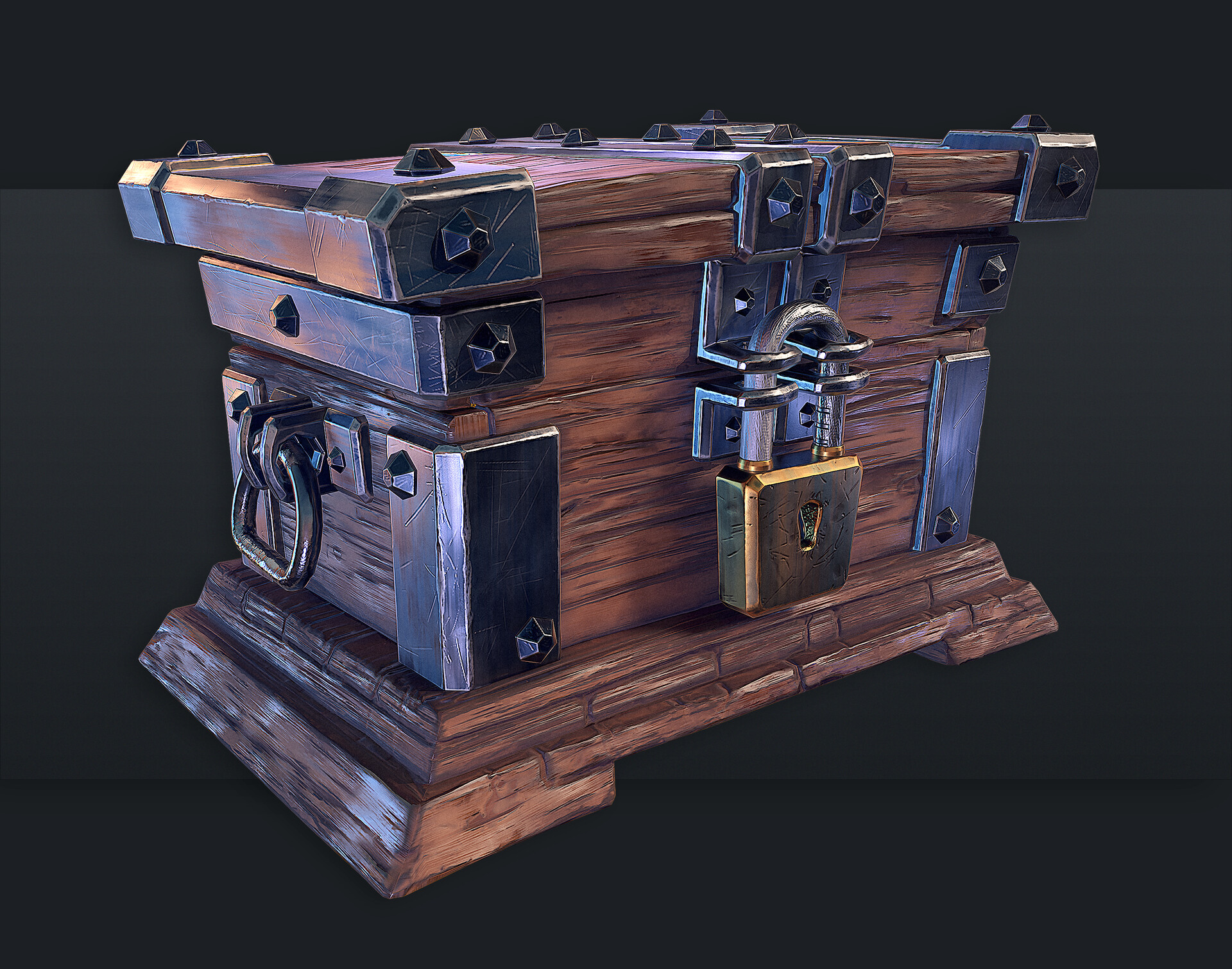 ArtStation - Stylised Treasure Chest
