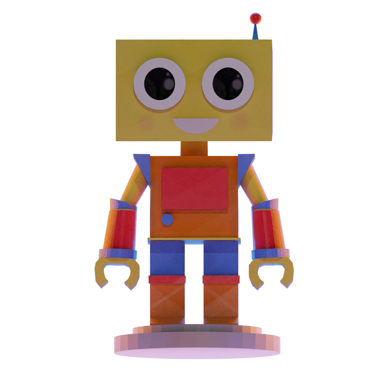 ArtStation - The Little Robots (PNG) No Copyright