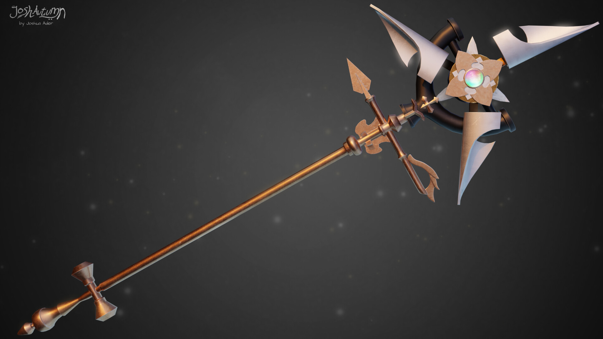 Joshua Ader - Celestial Seeker - Magic Staff (Atelier Ryza)