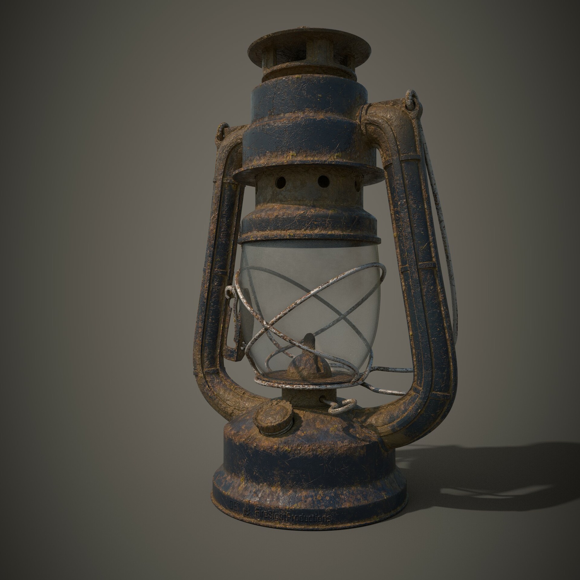 ArtStation - Textured Rustic Lantern
