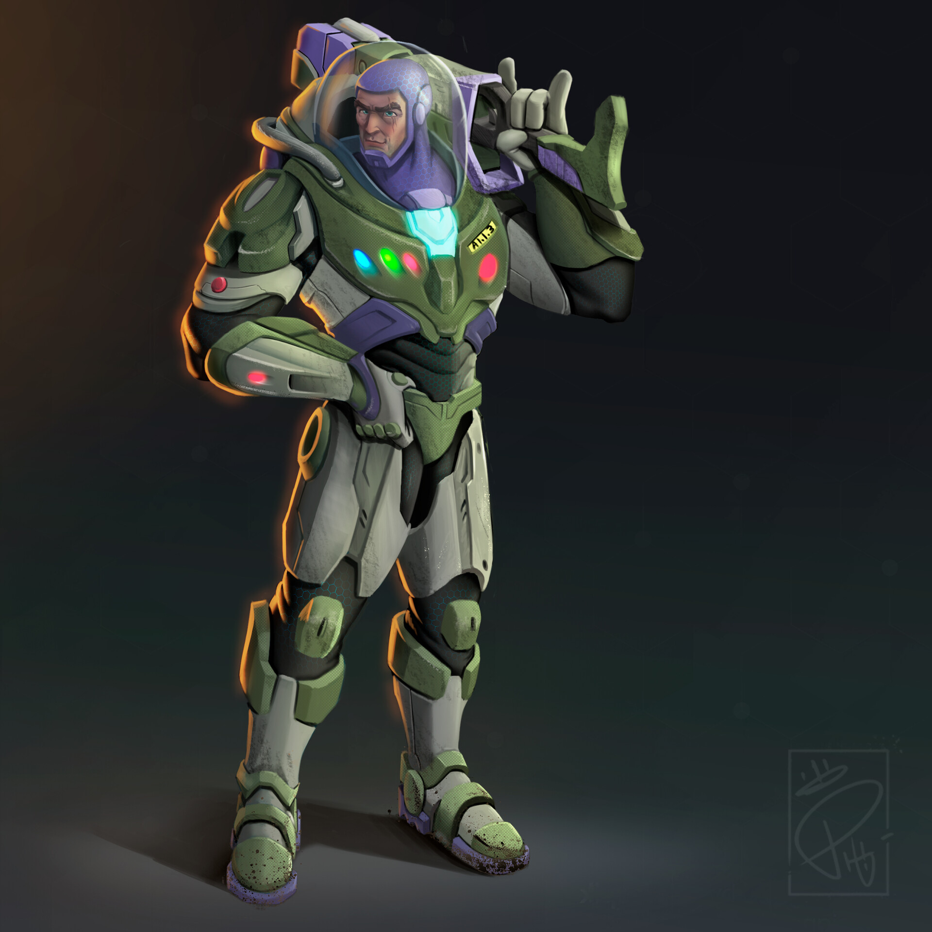 ArtStation - buzz lightyear