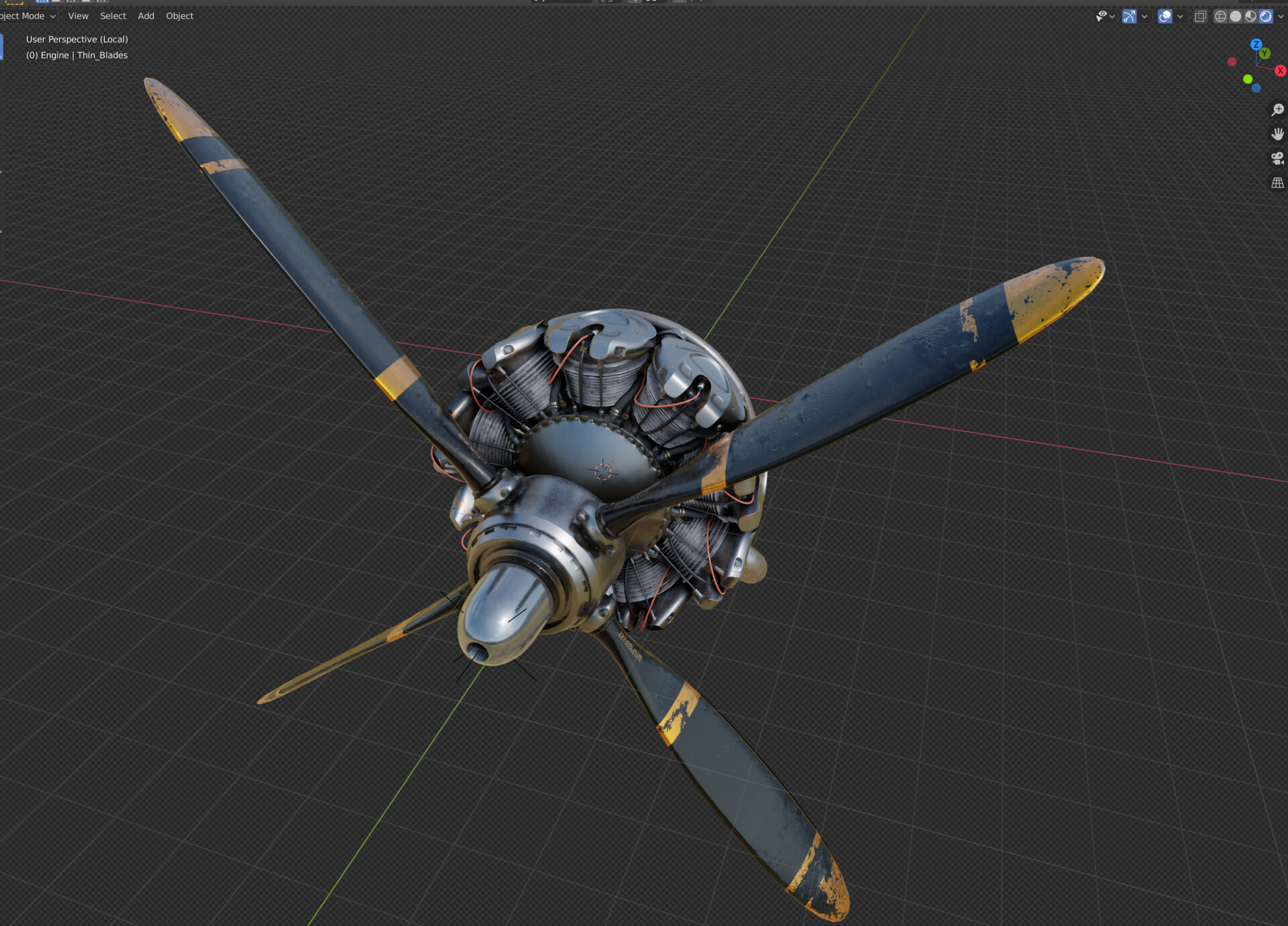 Carlos Quevedo - RADIAL ENGINE CONCEPT DESIGN