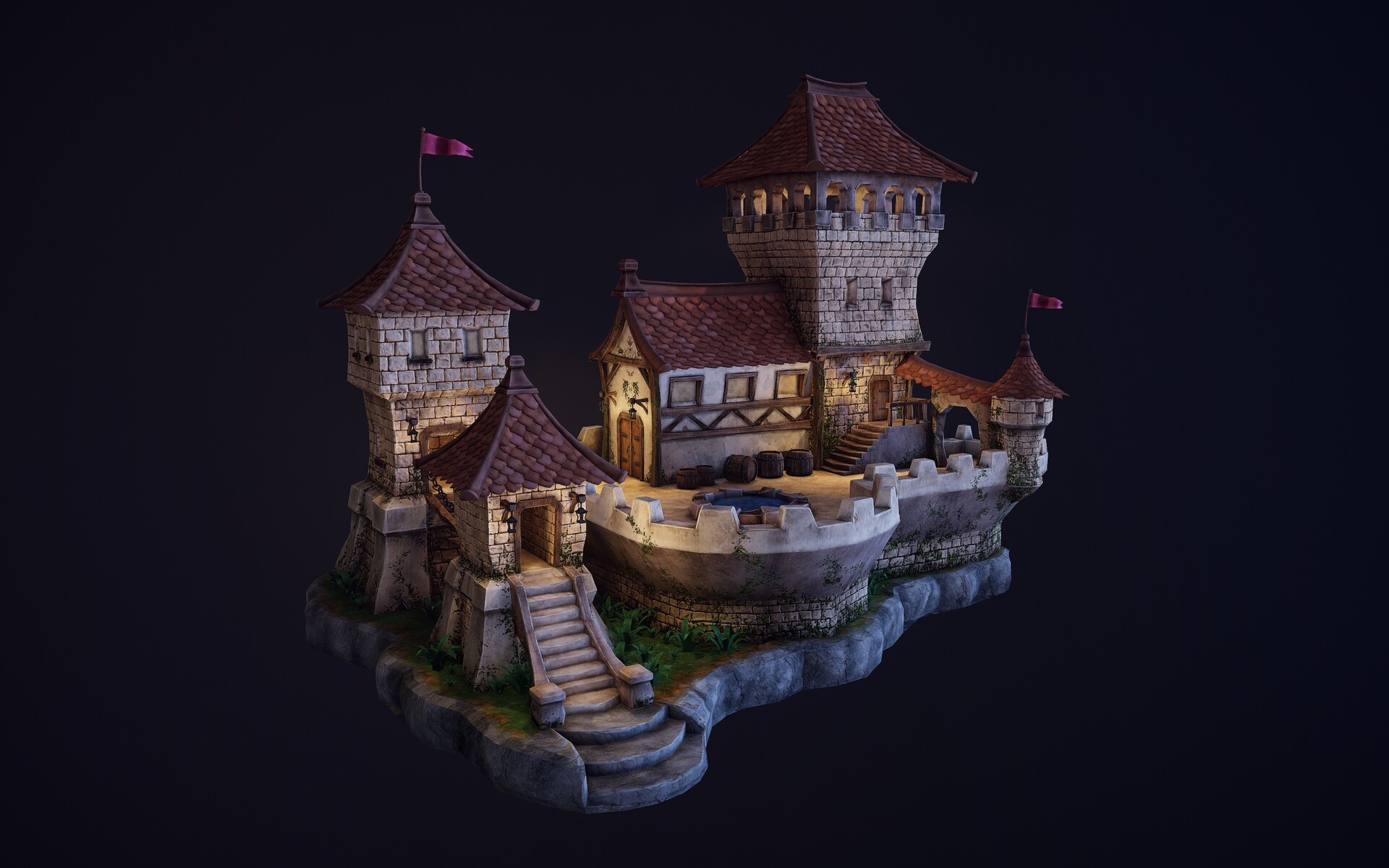 Artstation Medieval Castle Design Concept Tobias Quintella Castle ... Artstation Medieval Castle Design Concept Tobias Quintella Castle ...