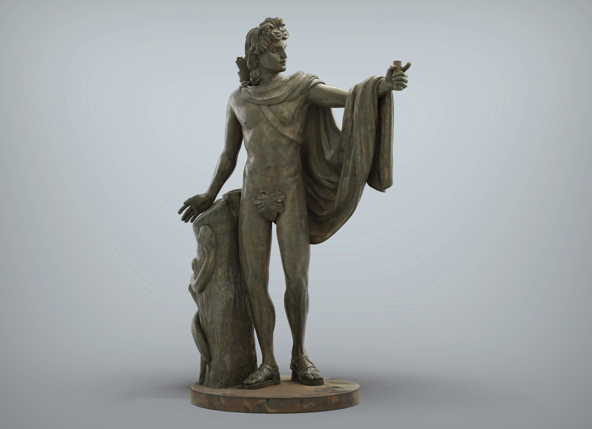 ArtStation - Apollo Statue