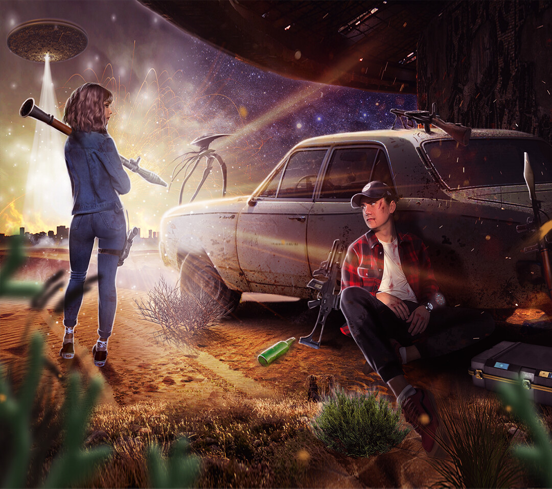 ArtStation - Alien invasion