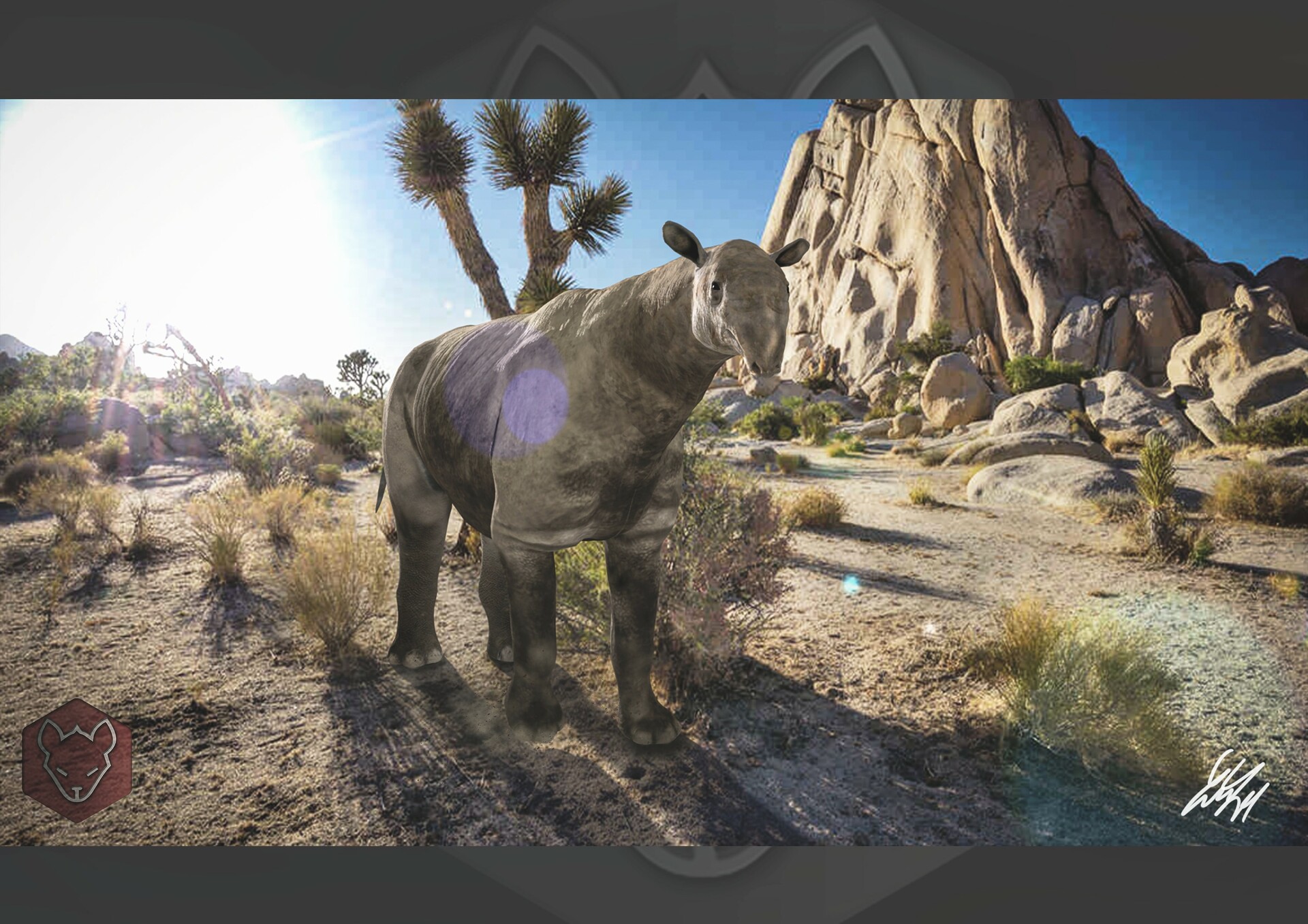 ArtStation - Paraceratherium