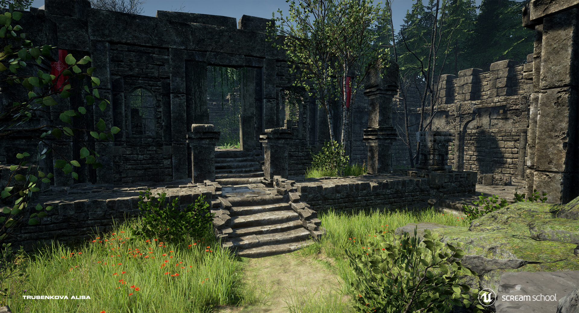 Alisa Trusenkova - Ancient Ruins: Level Design