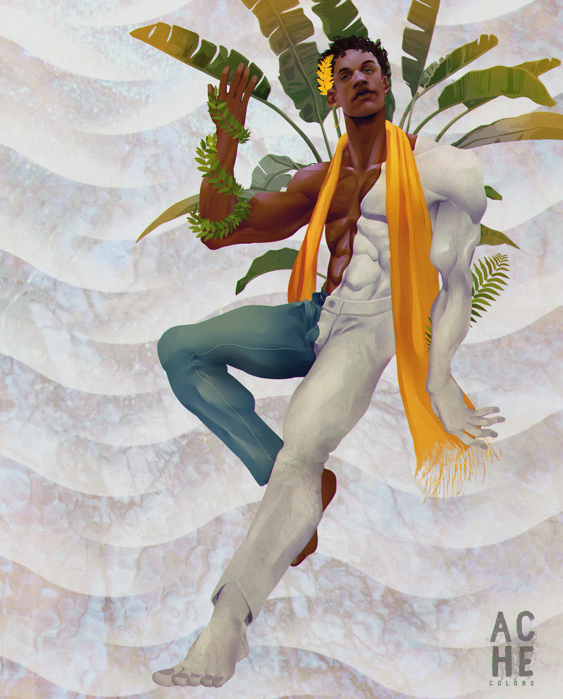 ArtStation - A half greek god