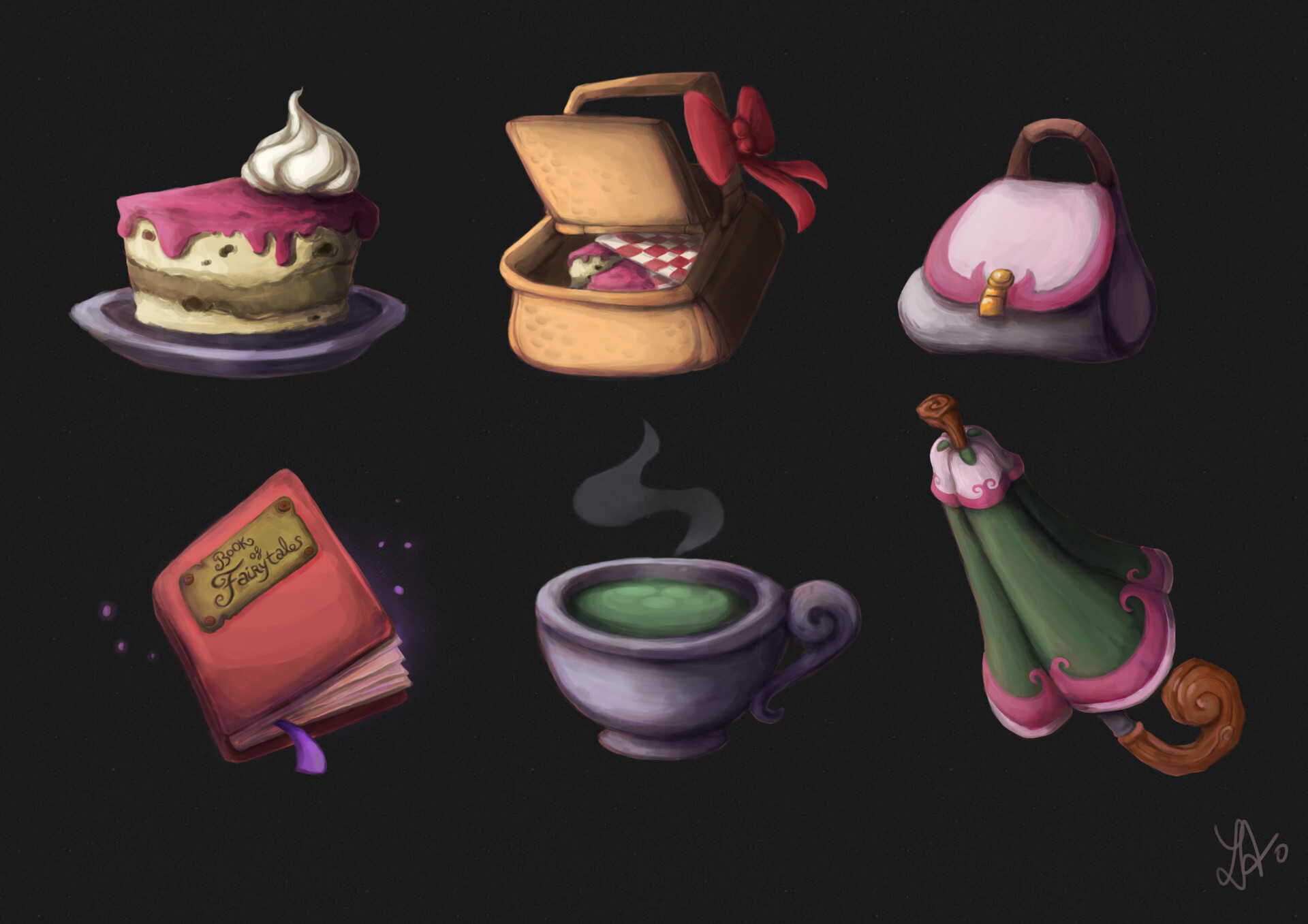 ArtStation - Stylized items