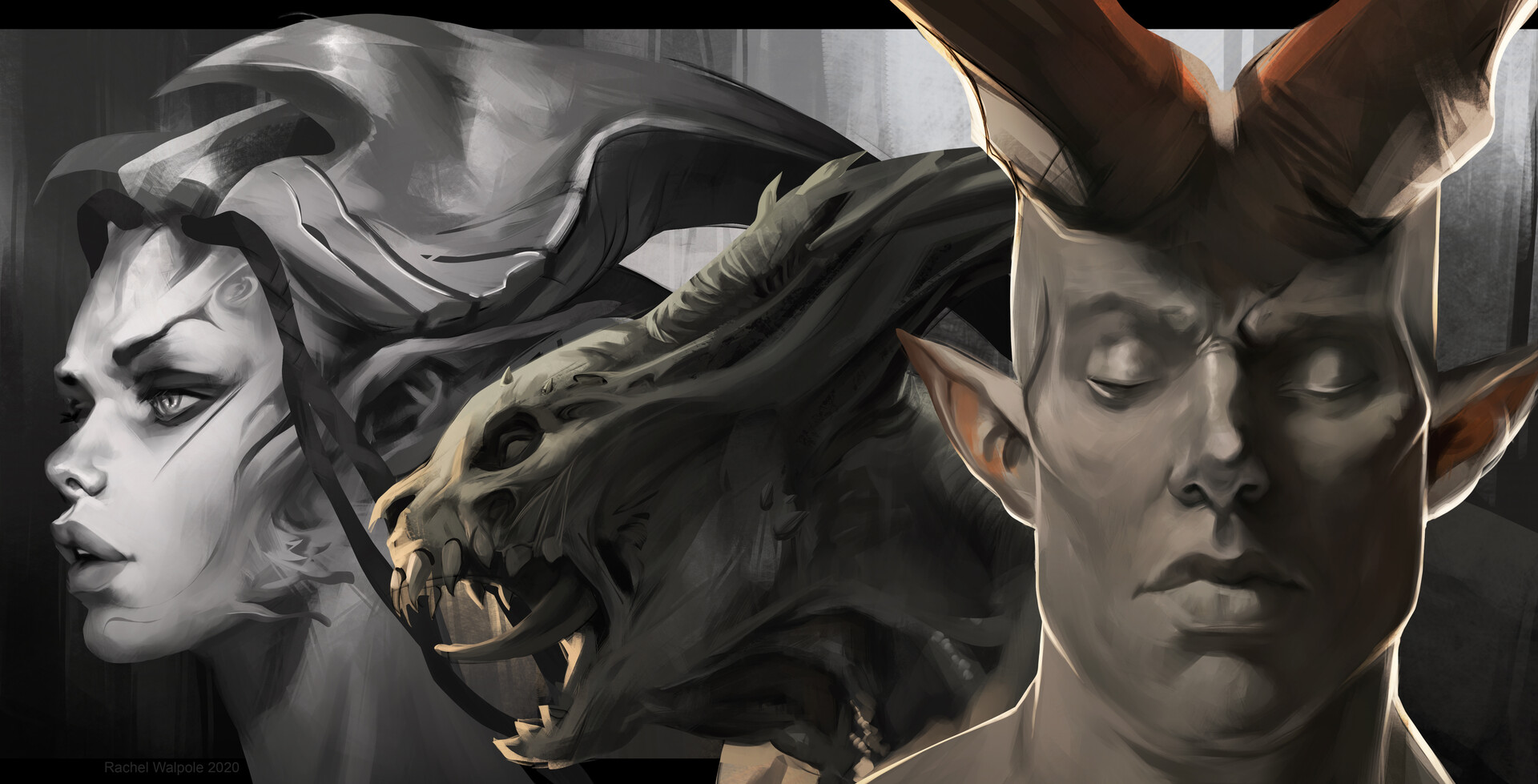 ArtStation - Fantasy Heads 4