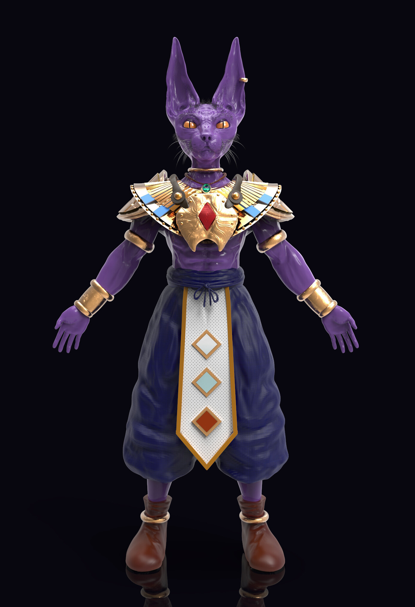 ArtStation - Beerus Dragon Ball