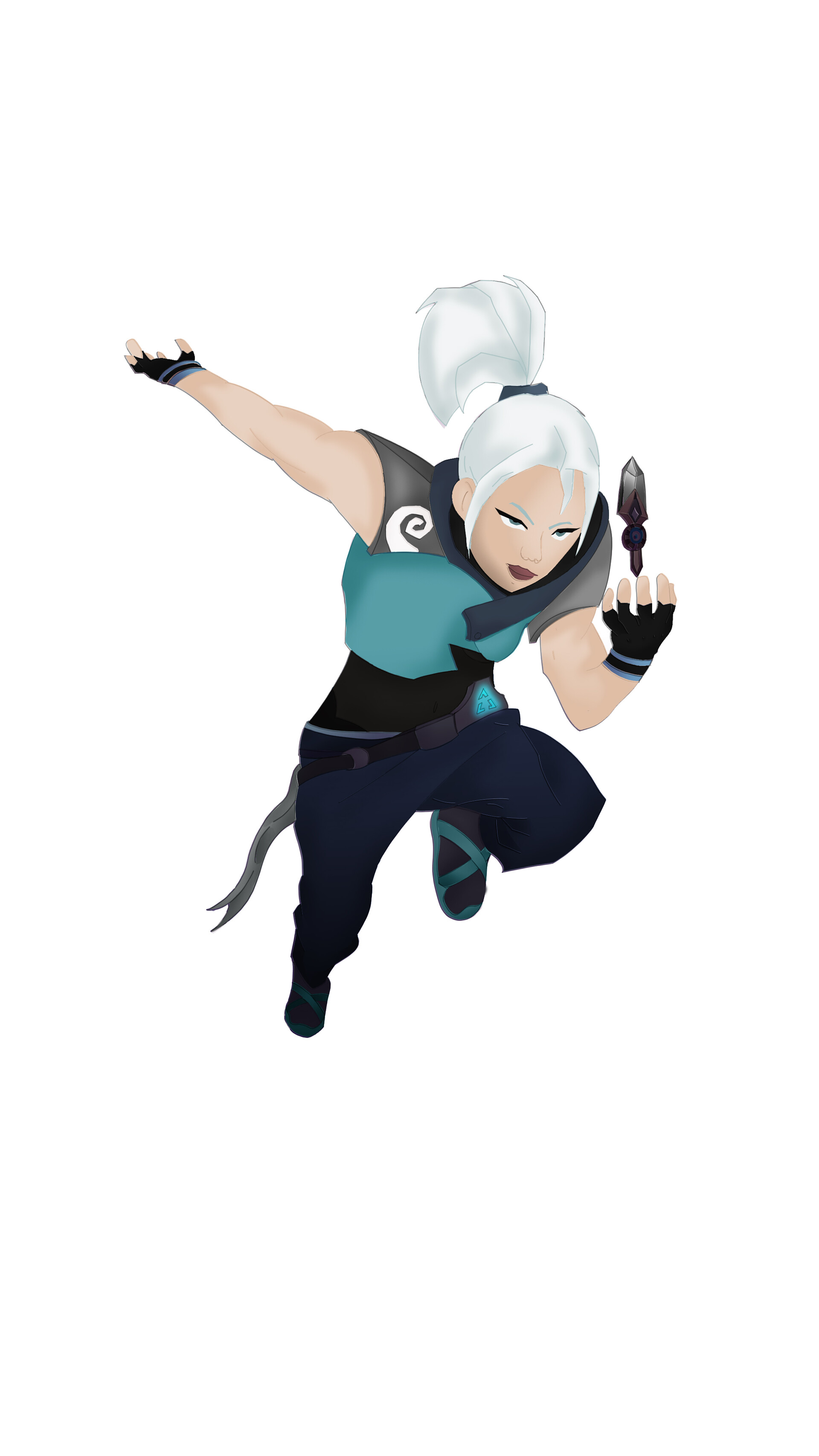 Ricardo Monteiro - Jett FanArt - Valorant