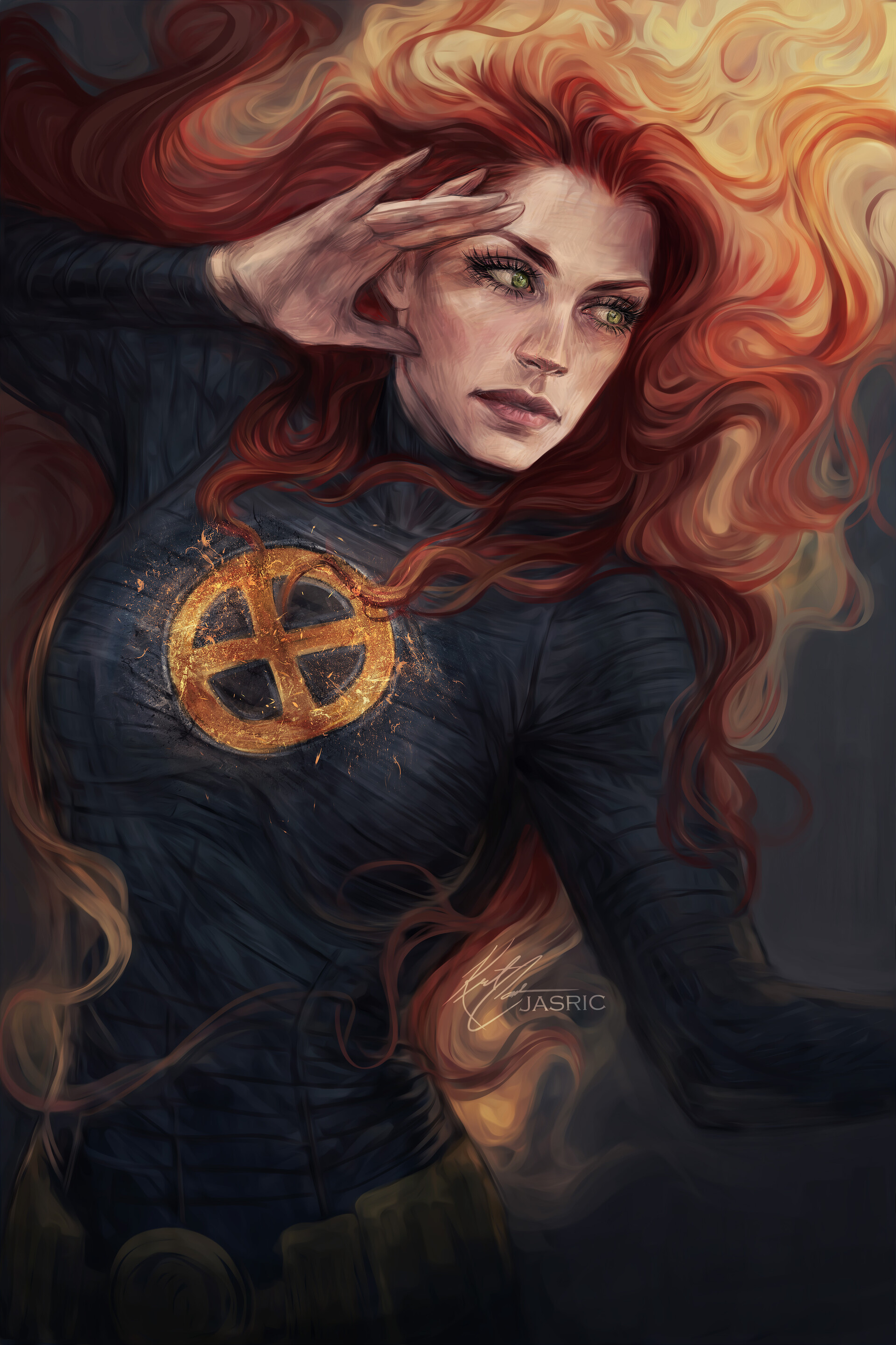 Cosplay X Men Jean Grey Uzenontoorle