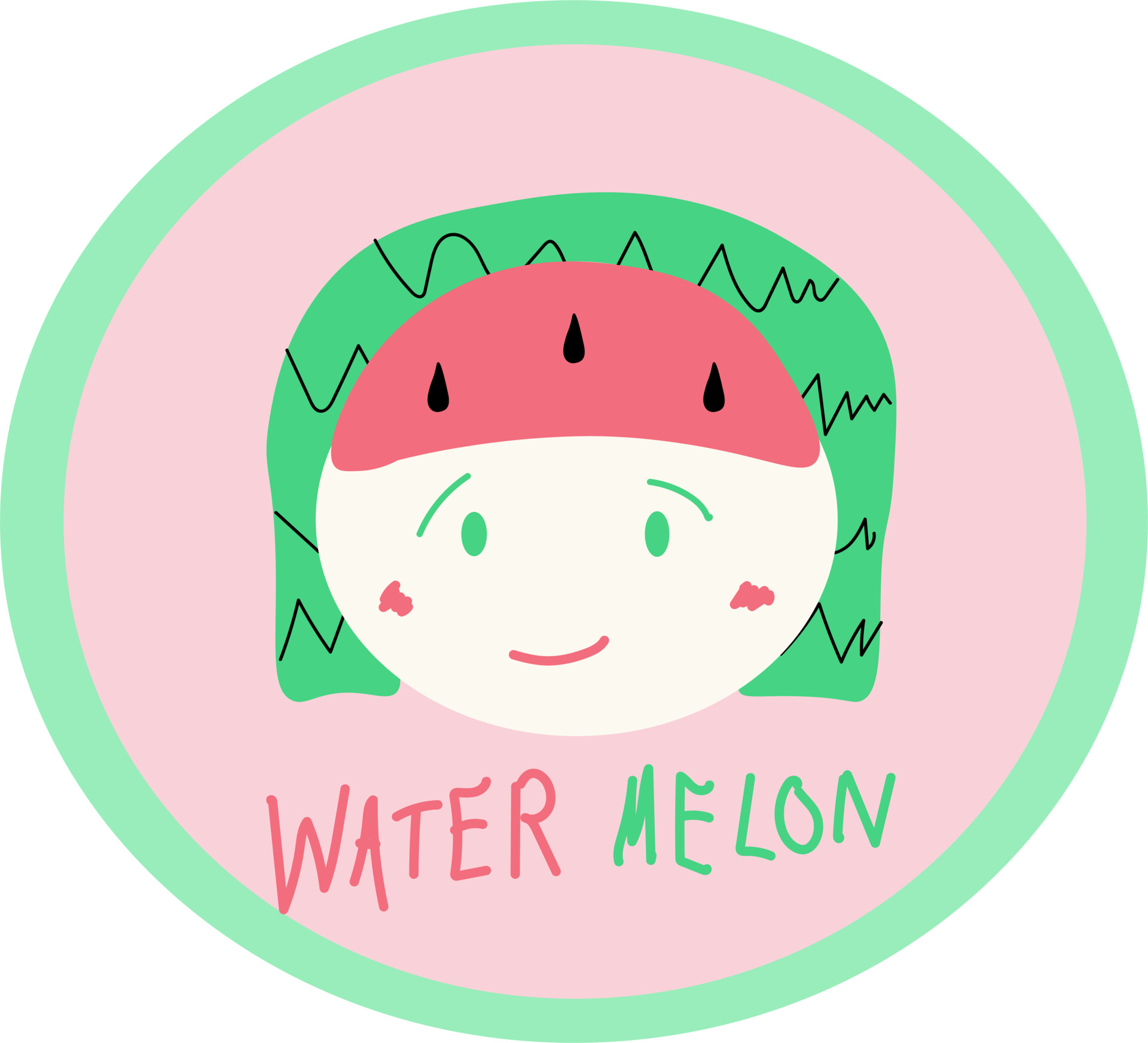 ArtStation - Watermelon Girl