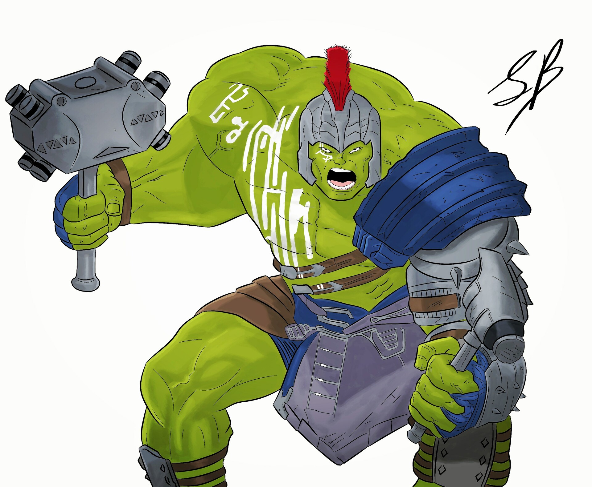 ArtStation - Gladiator Hulk