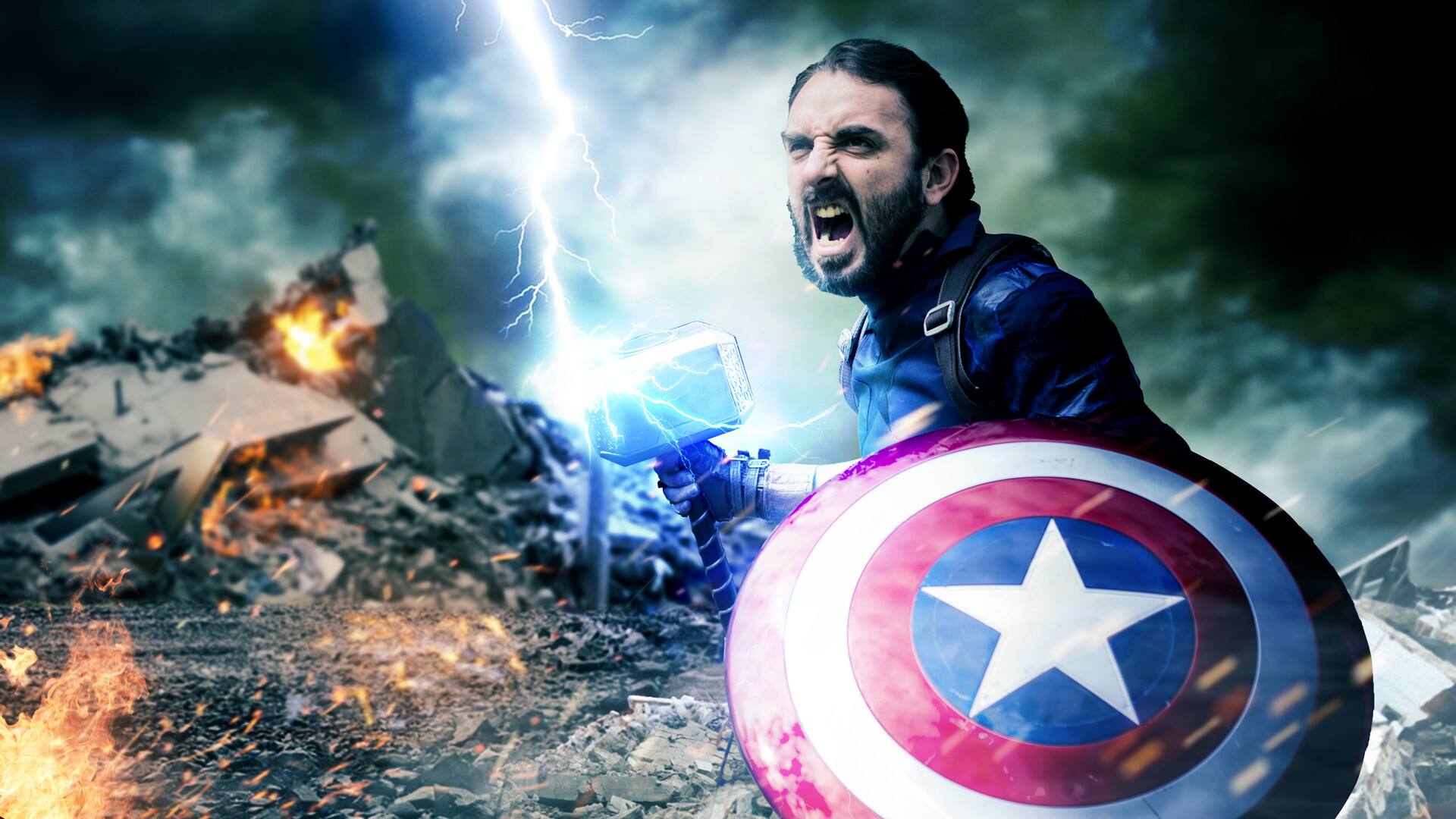 ArtStation - Captain America Worthy