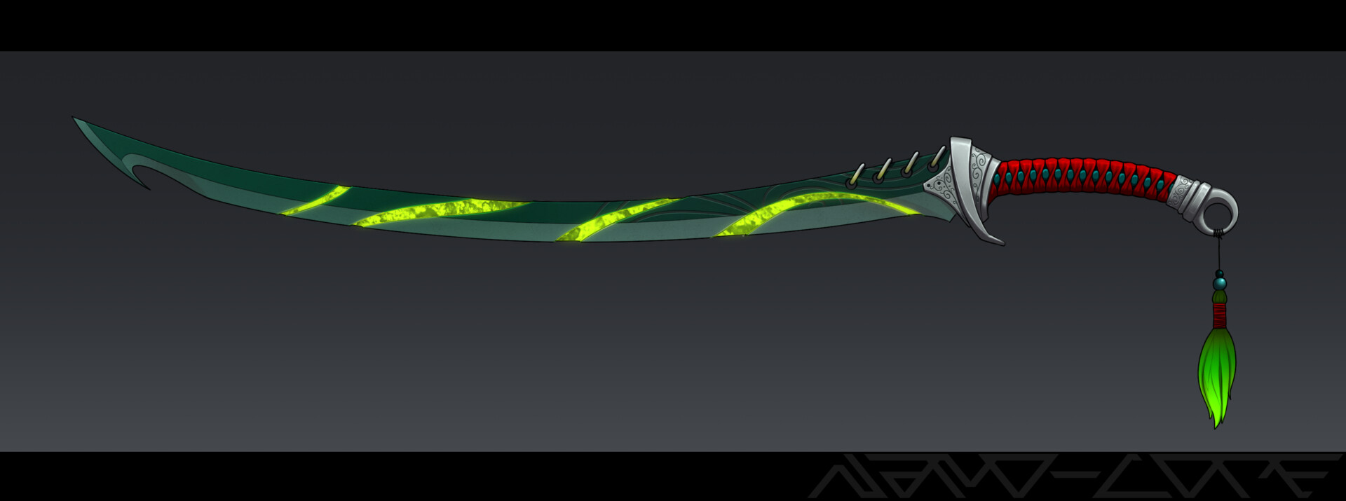 ArtStation - Toxic Energy Sword