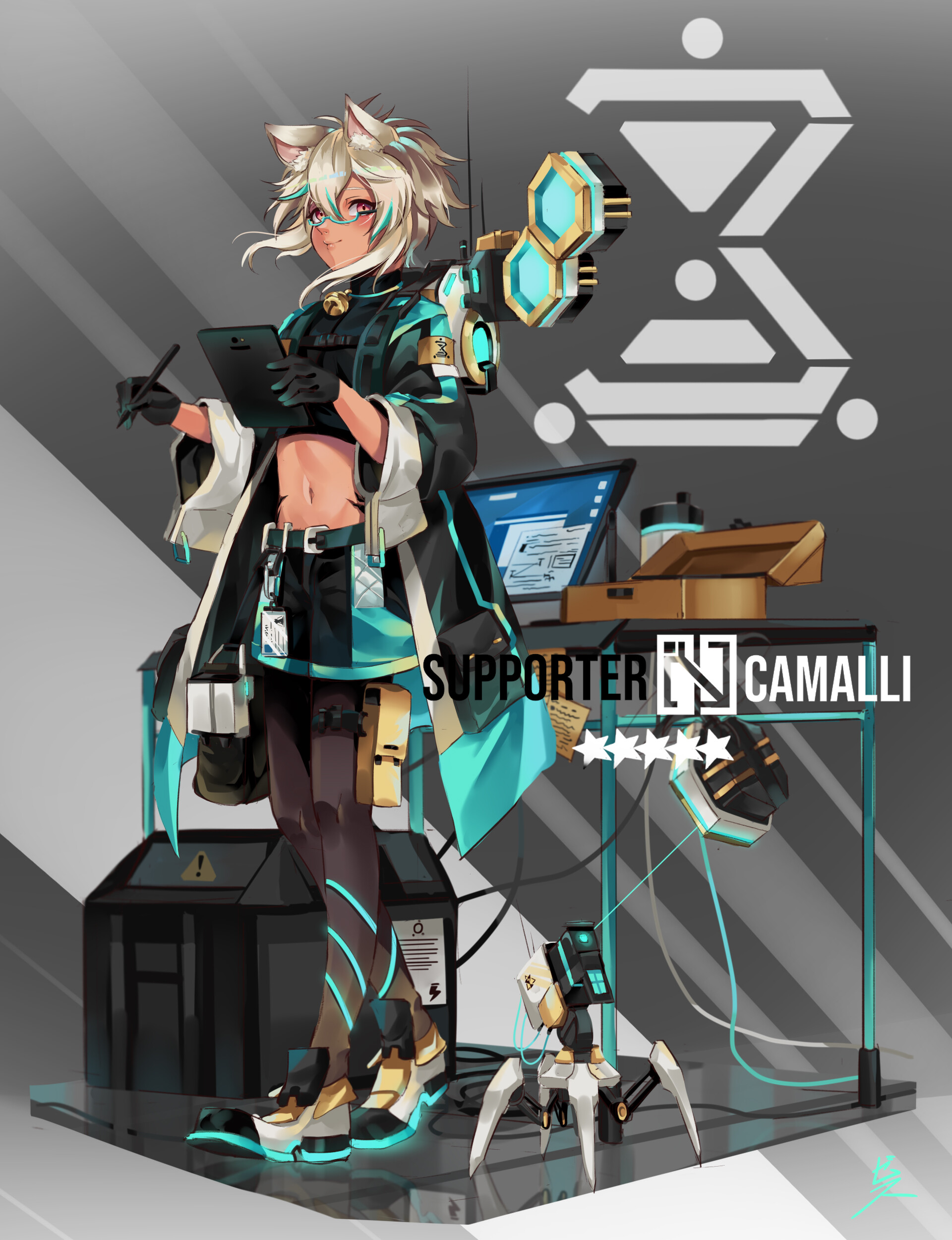 ArtStation - Oc with Arknight