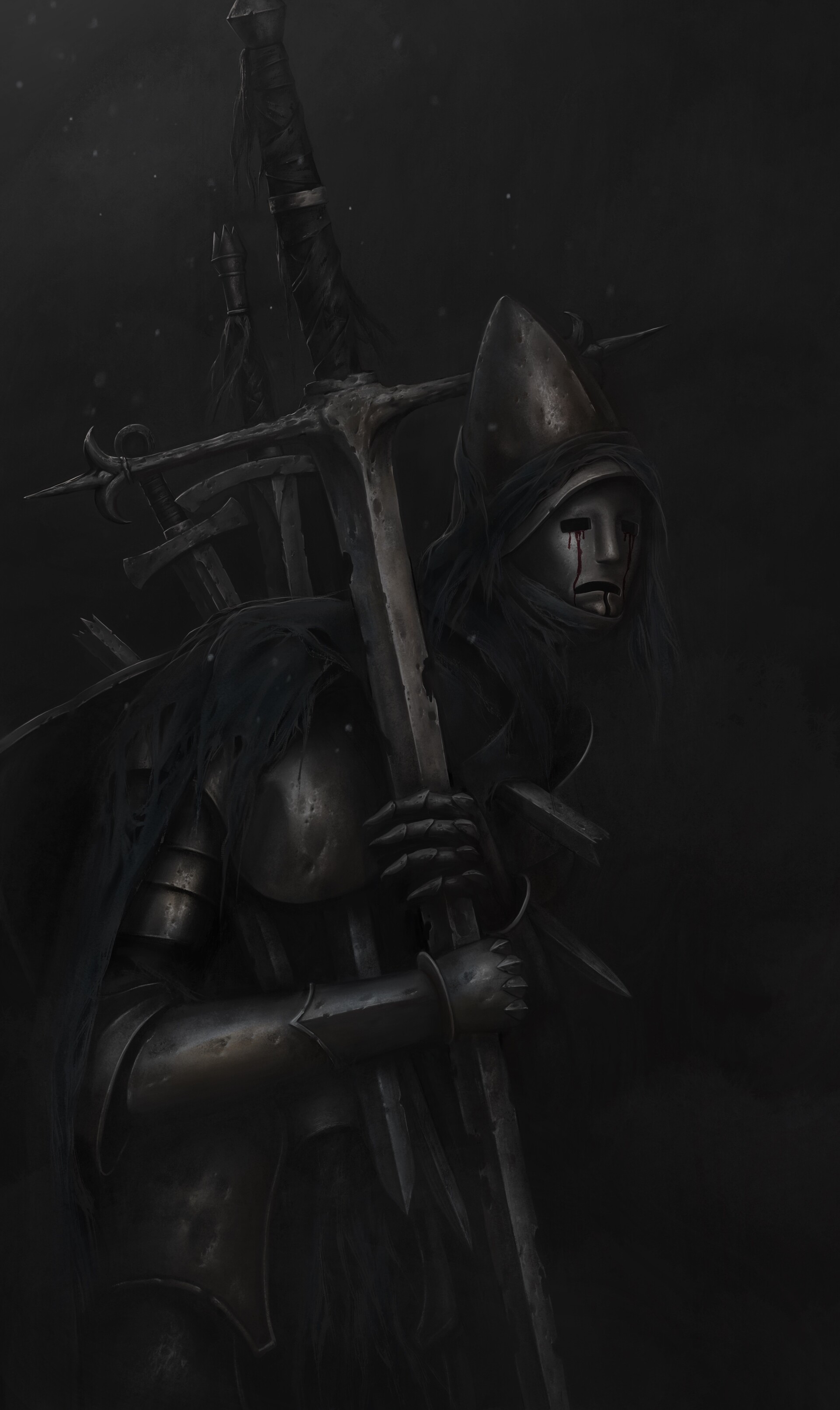 ArtStation - the dark monk